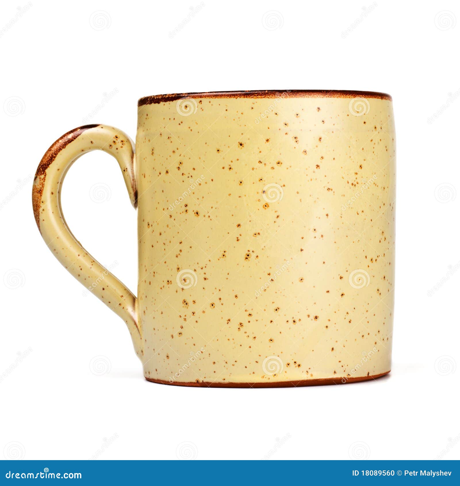 Kaffeetasse stockfoto. Bild von geschirr, isolat, tonwaren - 18089560