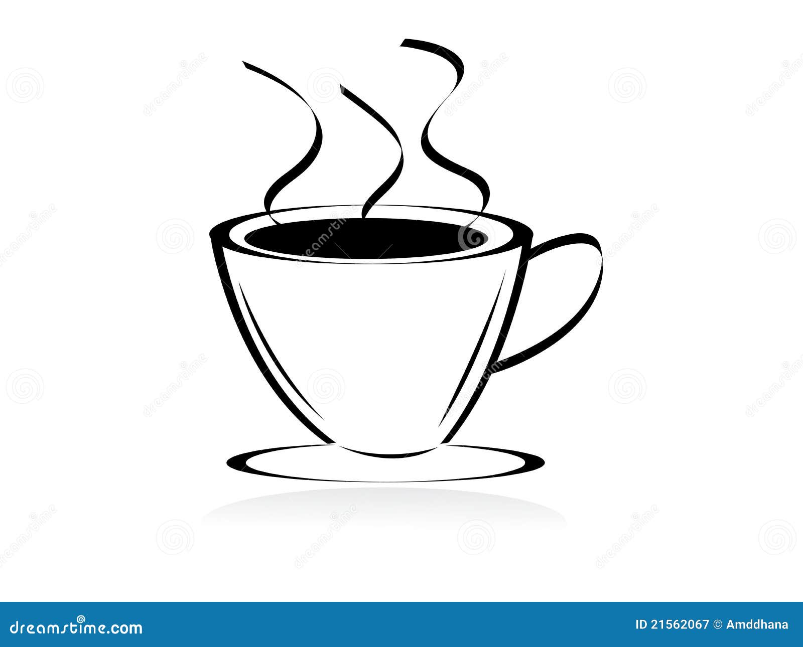 Kaffekopp stock illustrationer. Illustration av koppar - 21562067