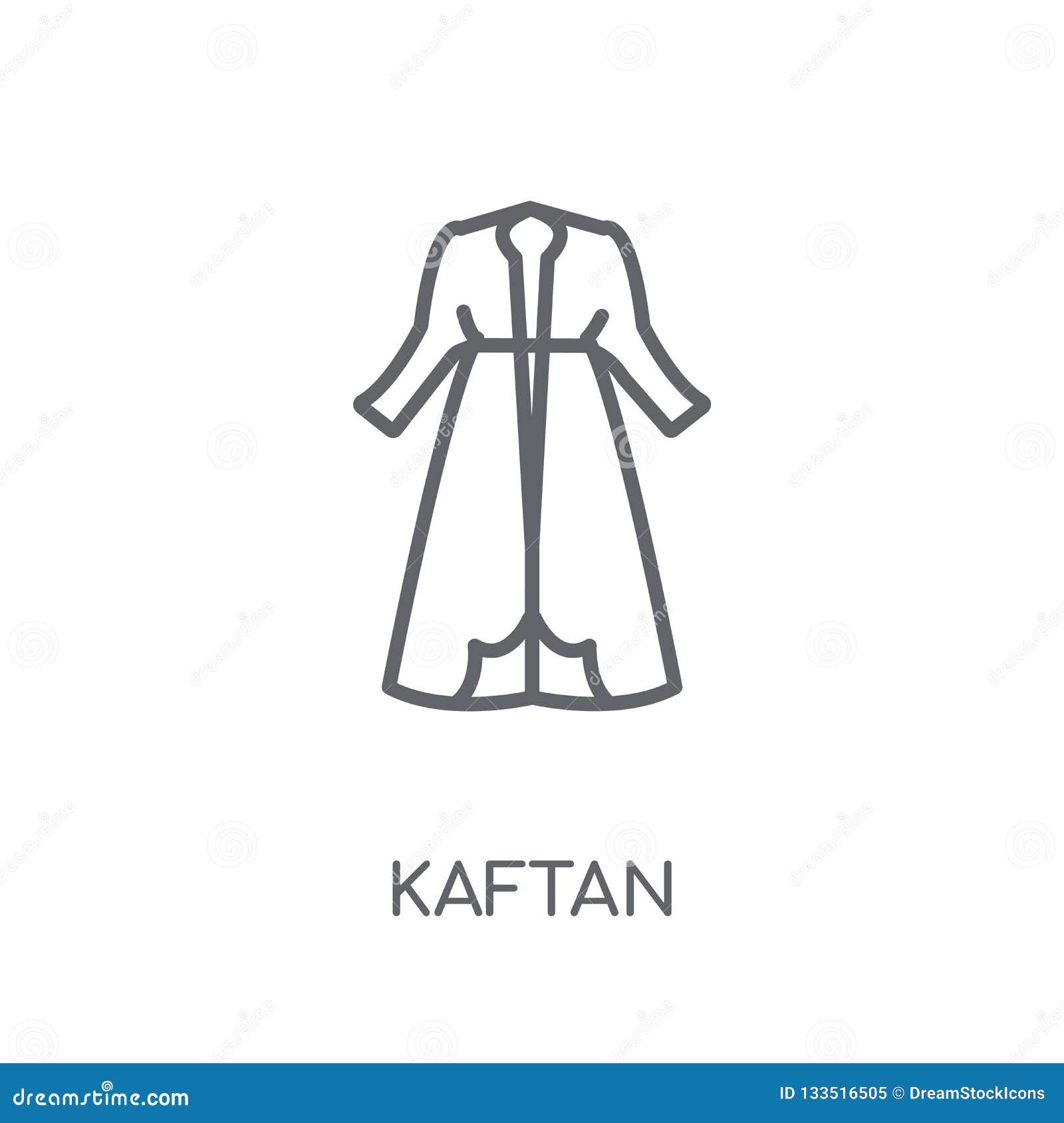 Kaftan Icon. Trendy Kaftan Logo Concept On White Background From ...