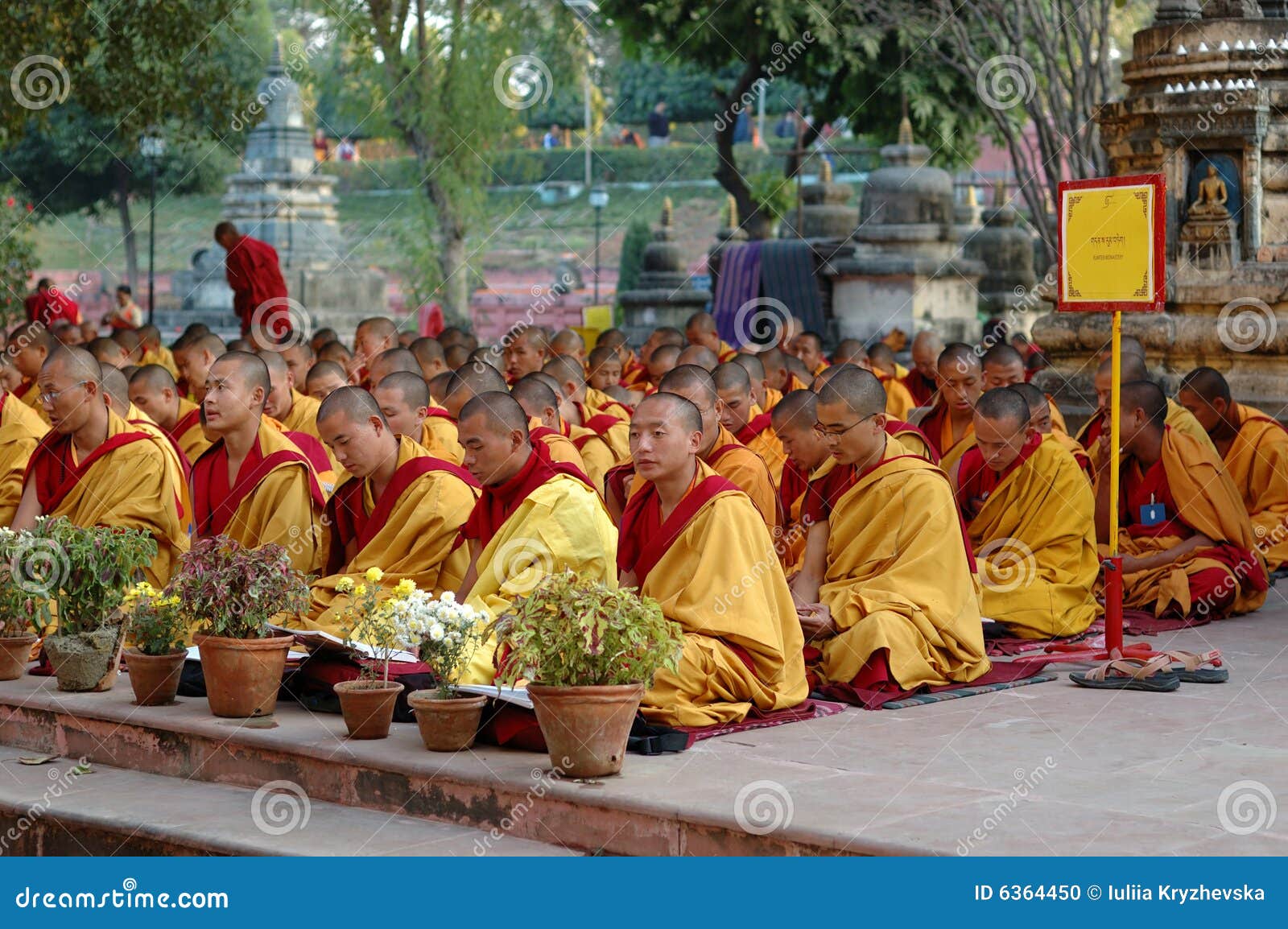 Kagyu Monlam in Bodgaya,India Editorial Image - Image of kagyu, event ...