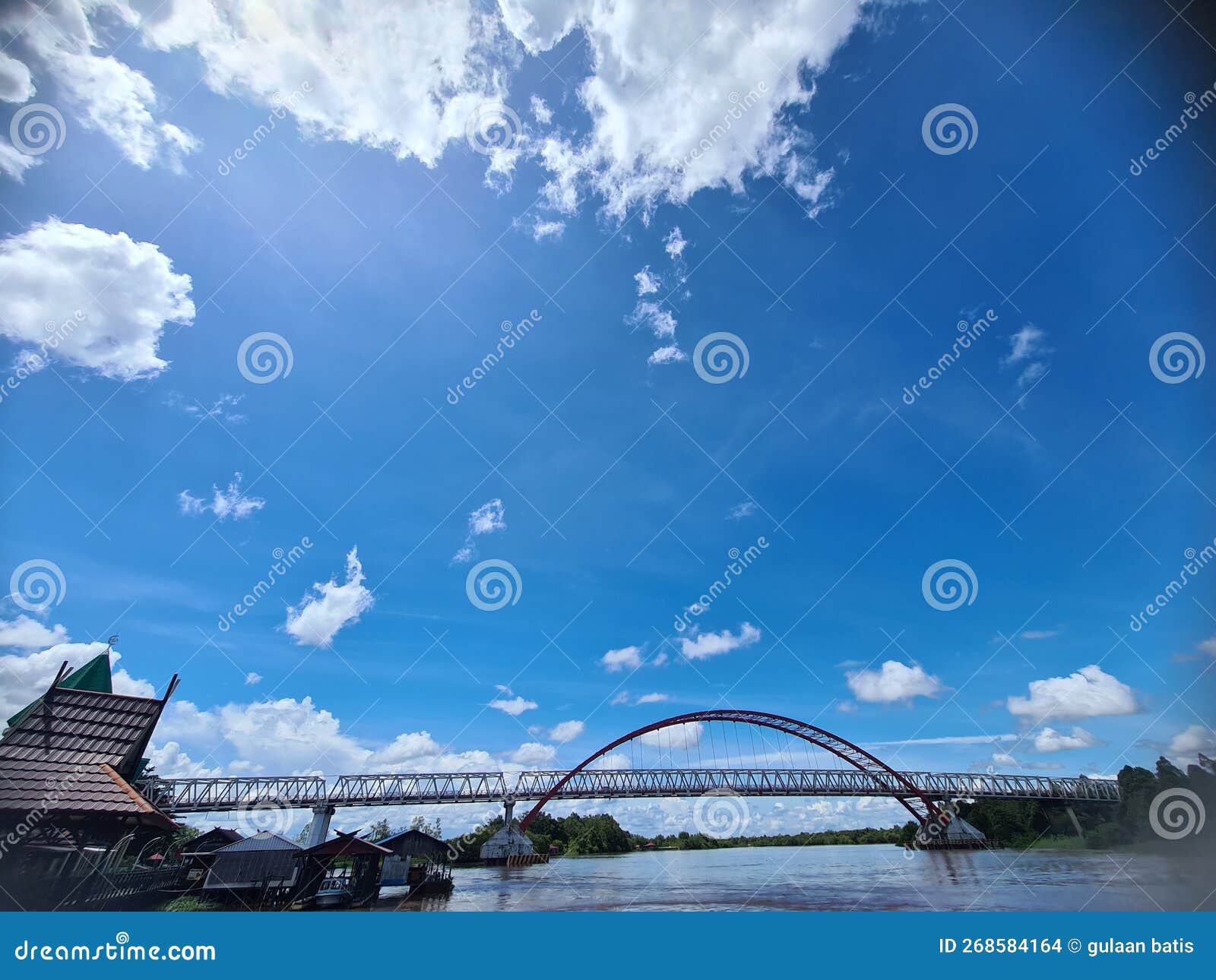 Kahayan River stock photo. Image of side, kahayan, borneo - 268584164