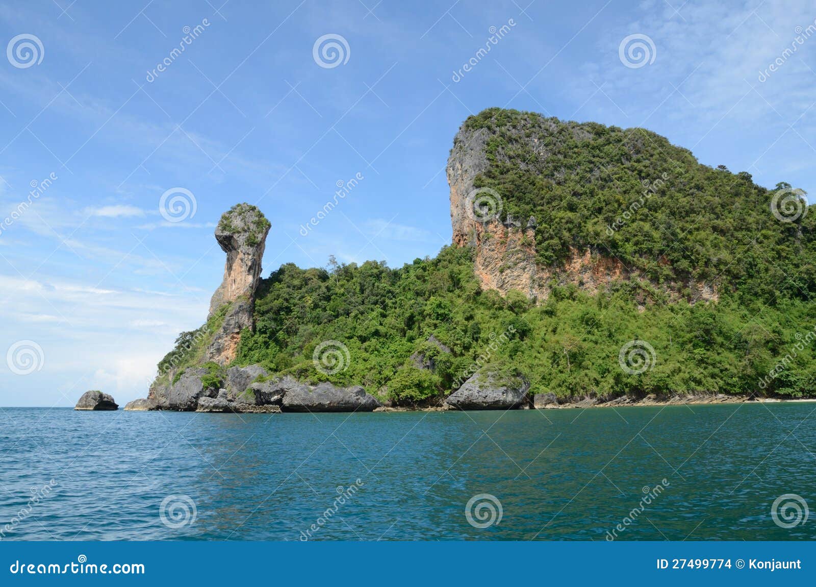 KAI Island in Krabi Thailand Stock Photo - Image of island, recreation ...