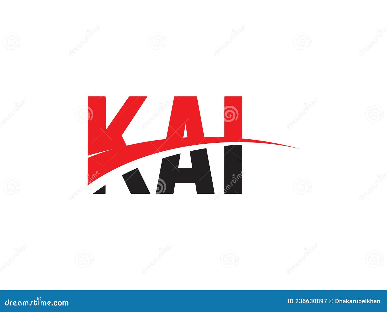 KAI Letter Initial Logo Design Vector Illustration Stock Vector ...