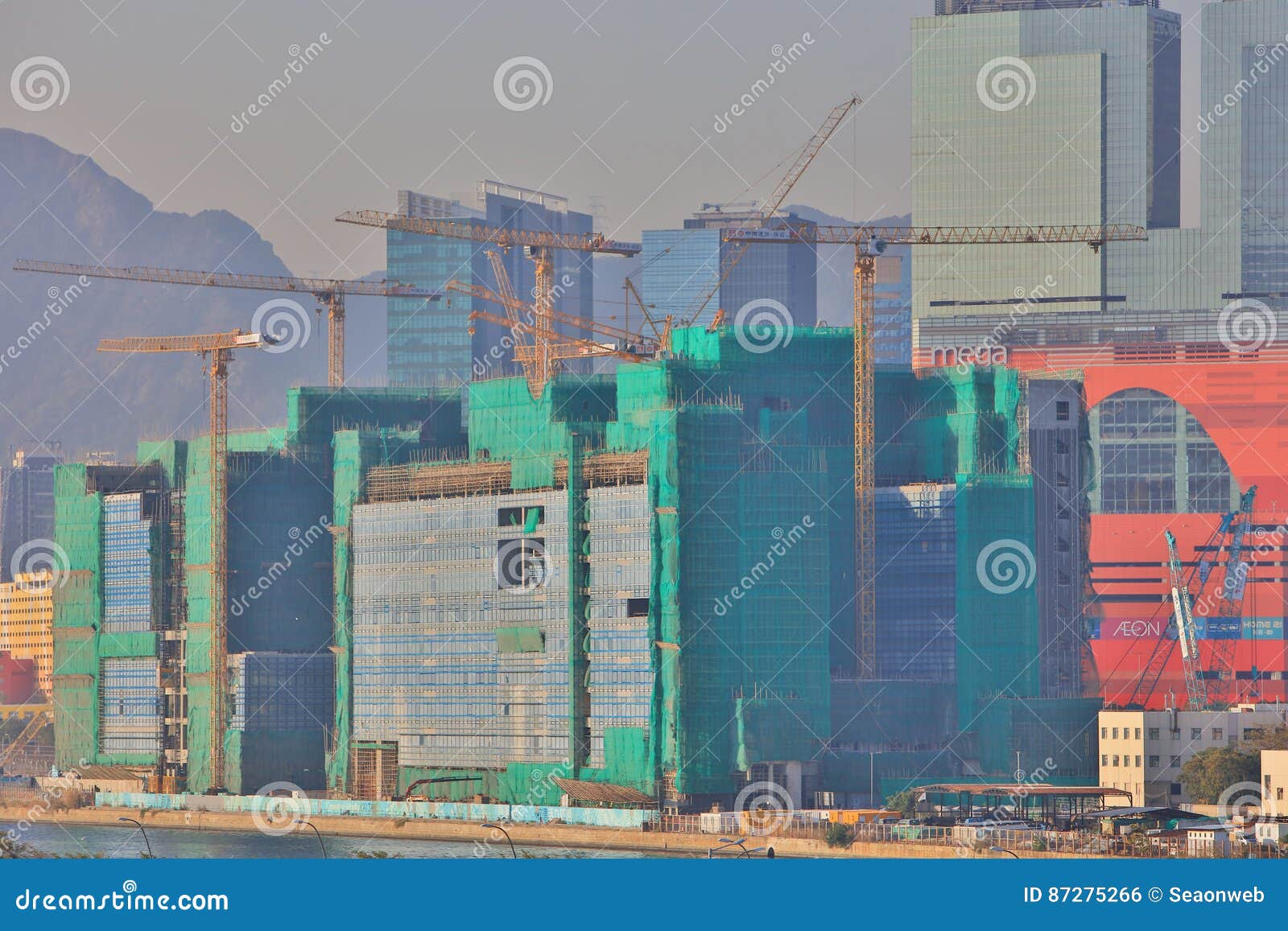 Kai Tak at new development editorial photo. Image of cement - 87275266