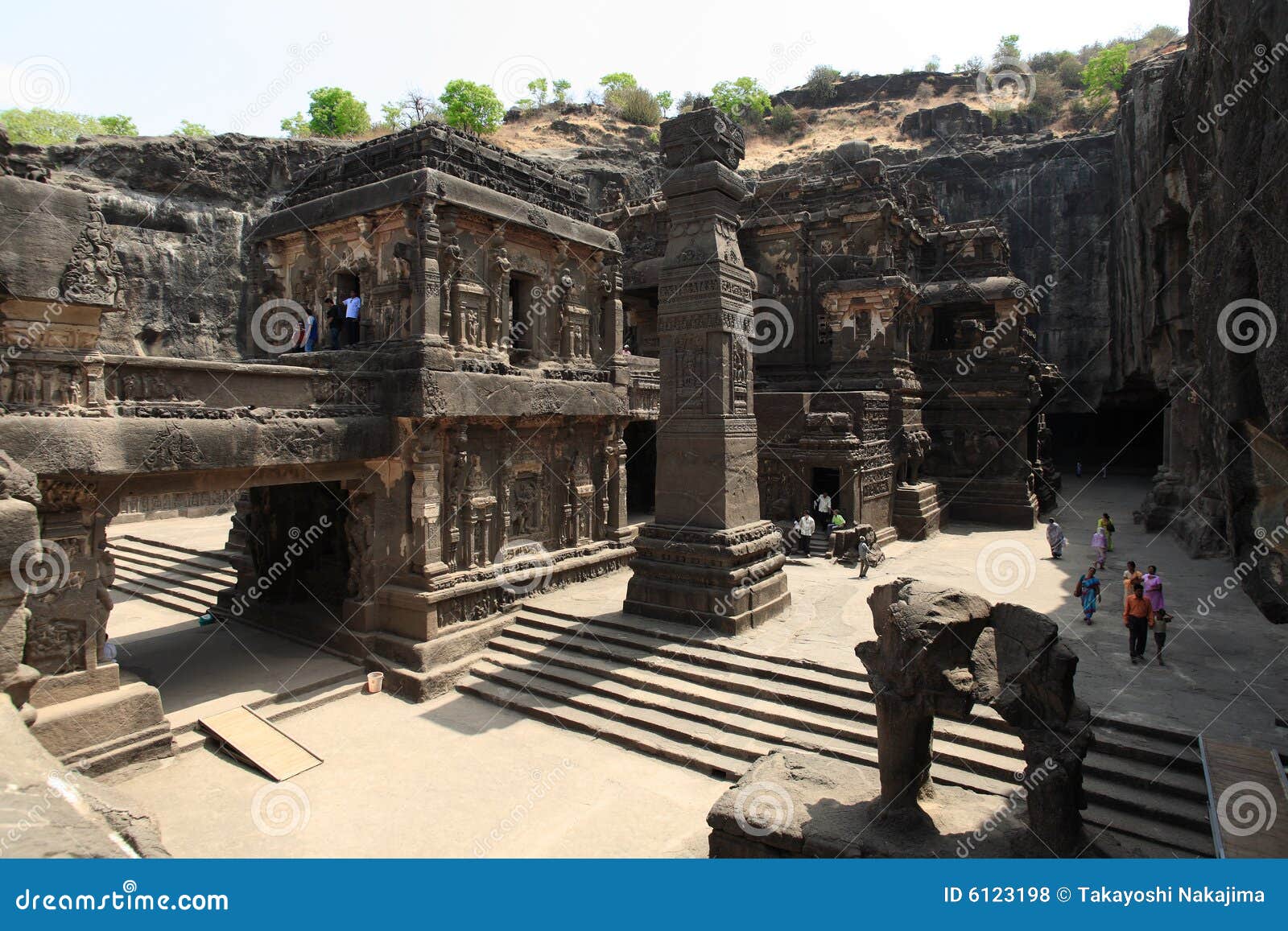 Kailasa Temple stock photo. Image of heritage, india, kailasa - 6123198