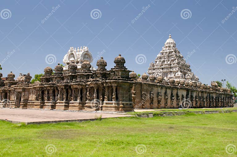 Kailasanathar Temple stock image. Image of kailasanathar - 19371857