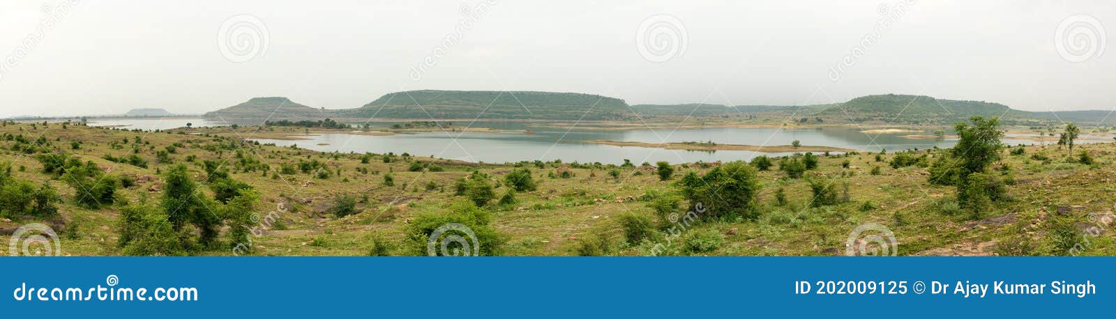 Kaimur Range in the Central Part of India Stock Image - Image of valley ...