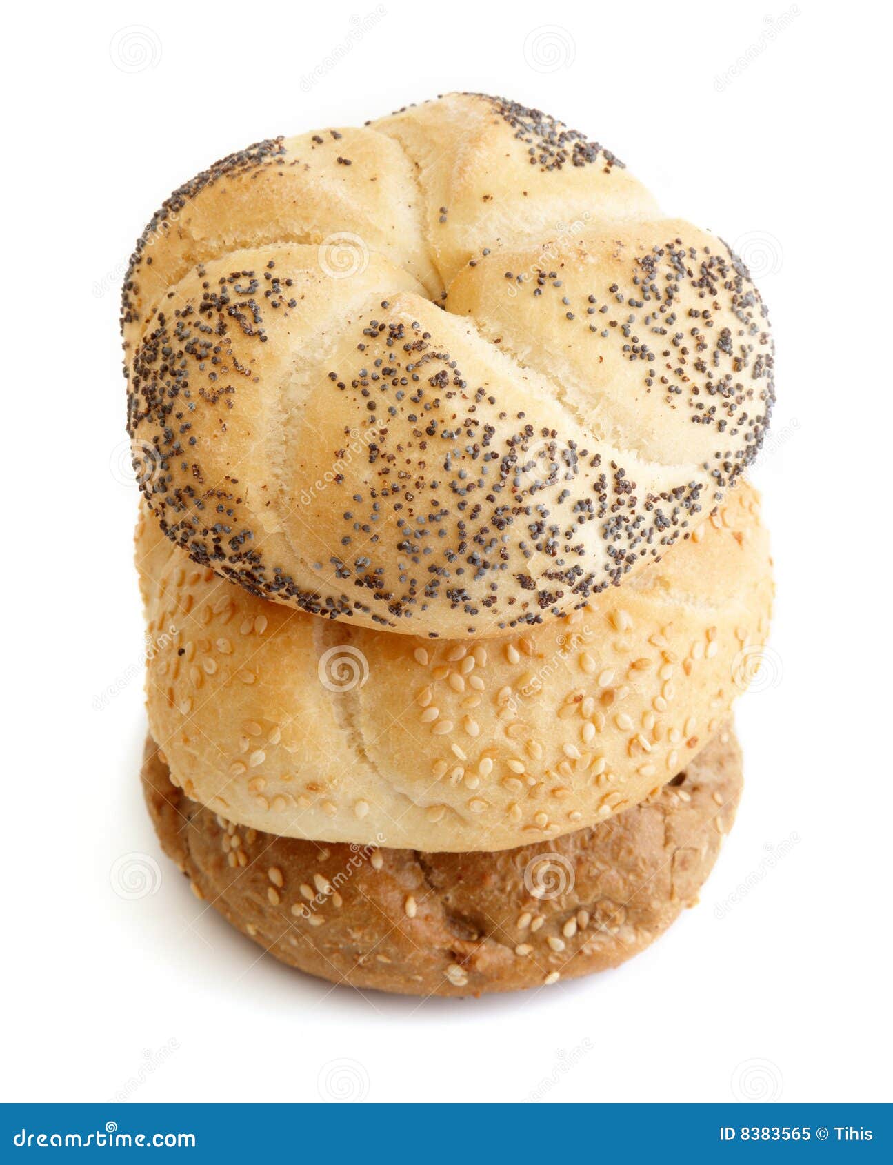 Kaiser Bread On Dark Chalkboard Royalty-Free Stock Photo ...