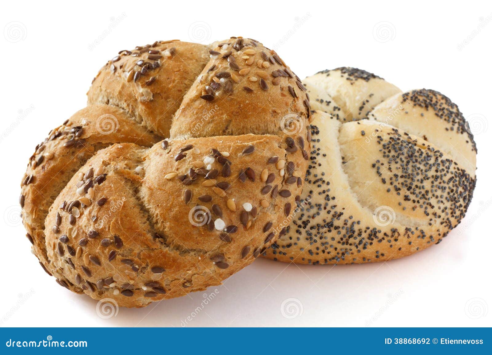 Kaiser Bread On Dark Chalkboard Royalty-Free Stock Photo ...