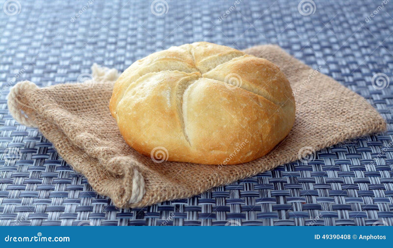 Kaiser bread stock photo. Image of crust, white, food - 49390408