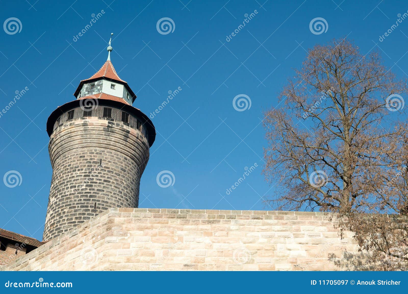 Kaiserburg, Nuremberg Castle Stock Image - Image of city, monument ...
