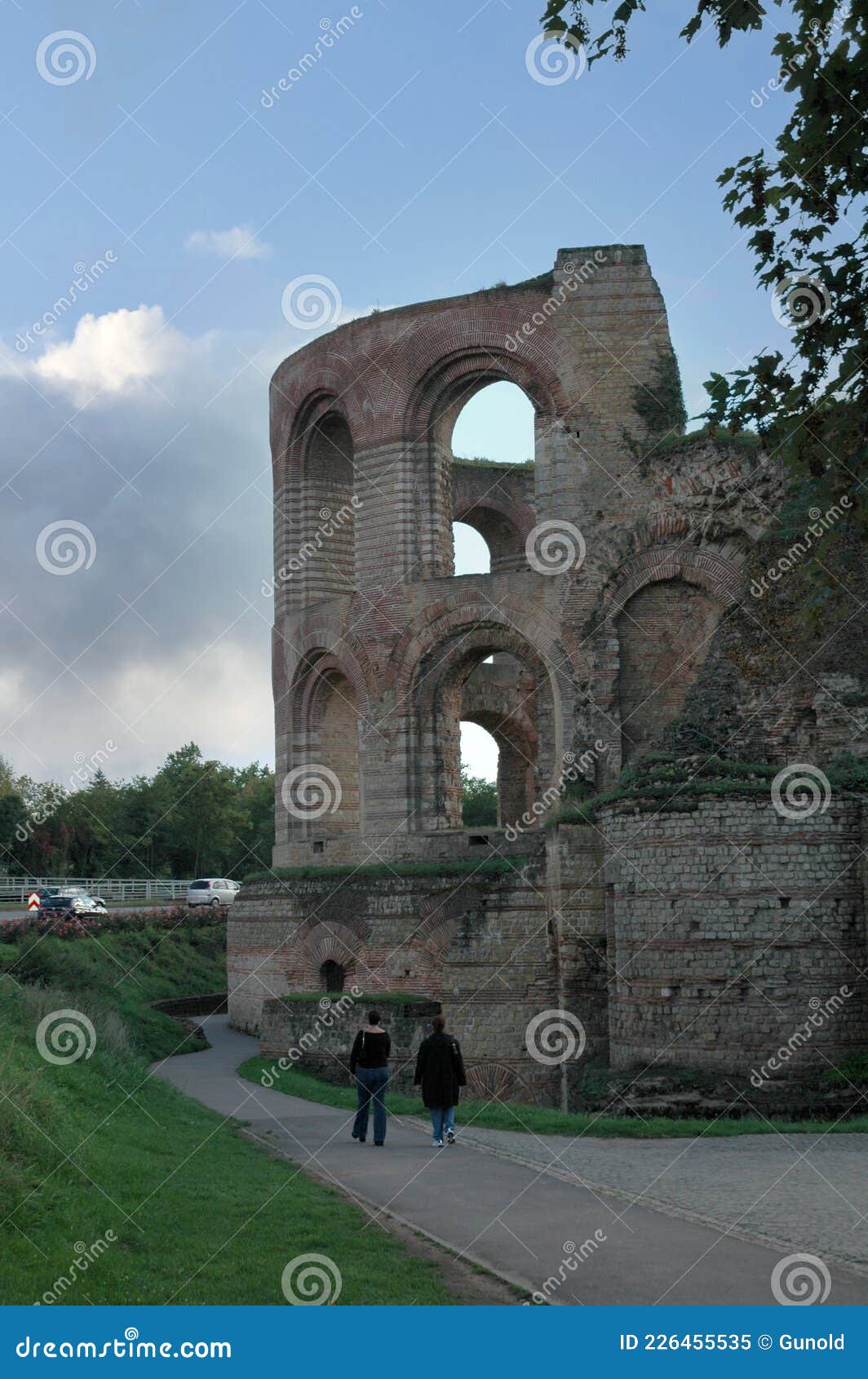 Kaiserthermen Trier, Ancient Imperial Bath Editorial Image - Image of ...