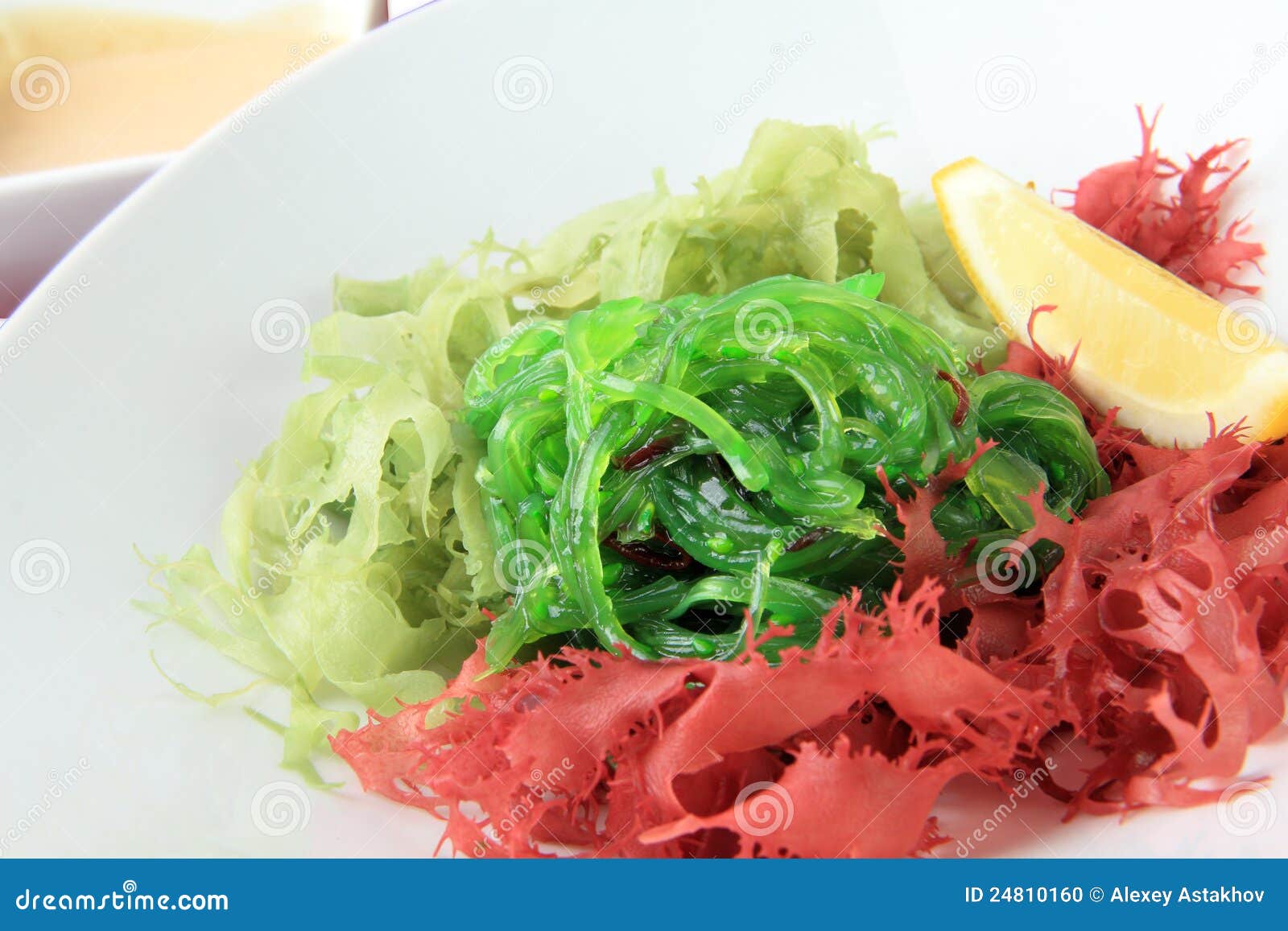 Kaiso with Nut Sauce Closeup Stock Photo - Image of algae, weed: 24810160