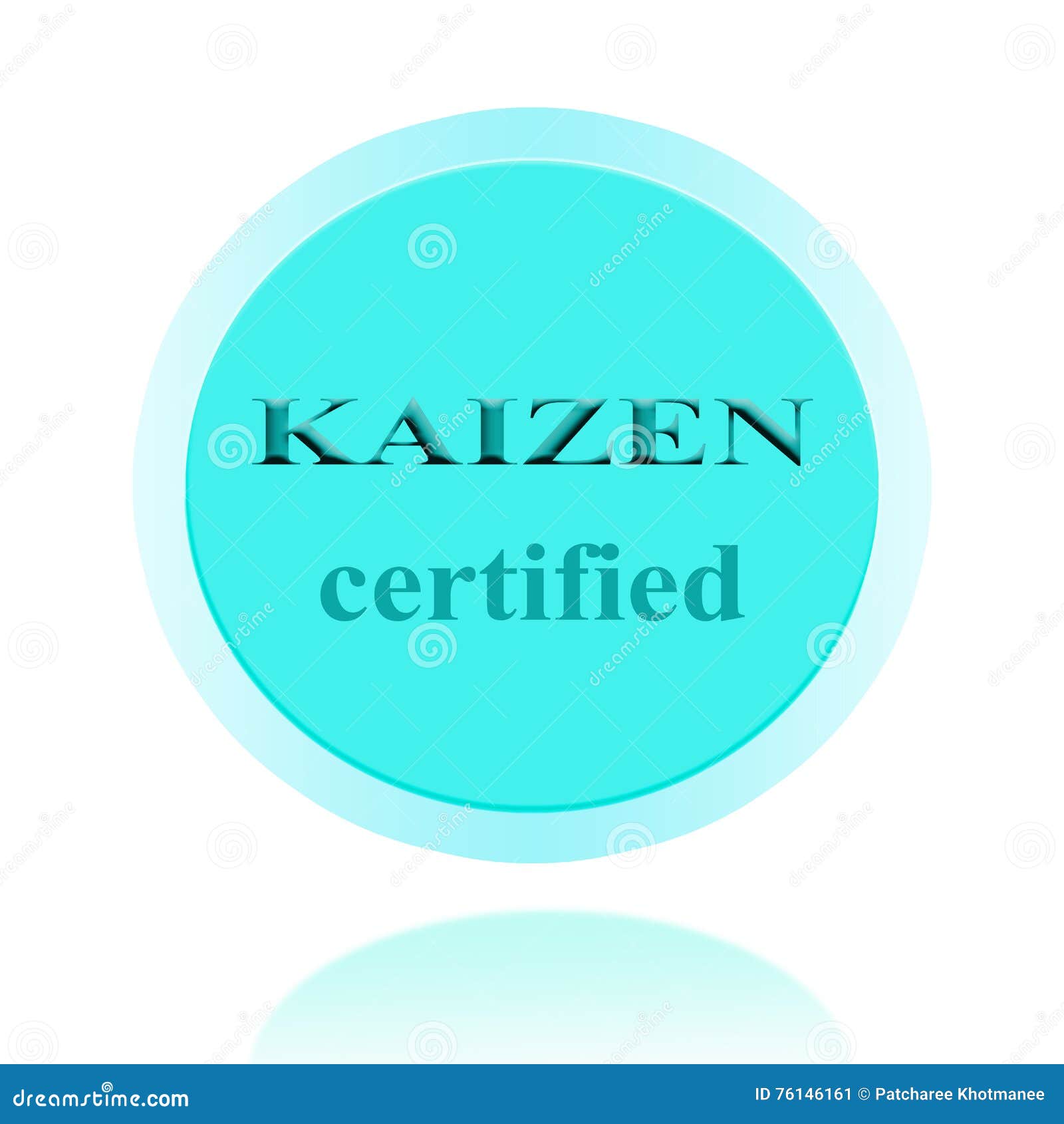 Kaizen Icon On White Background. Japanese Symbol For Kaizen Philosophy ... Kaizen Icon On White Background. Japanese Symbol For Kaizen Philosophy ...