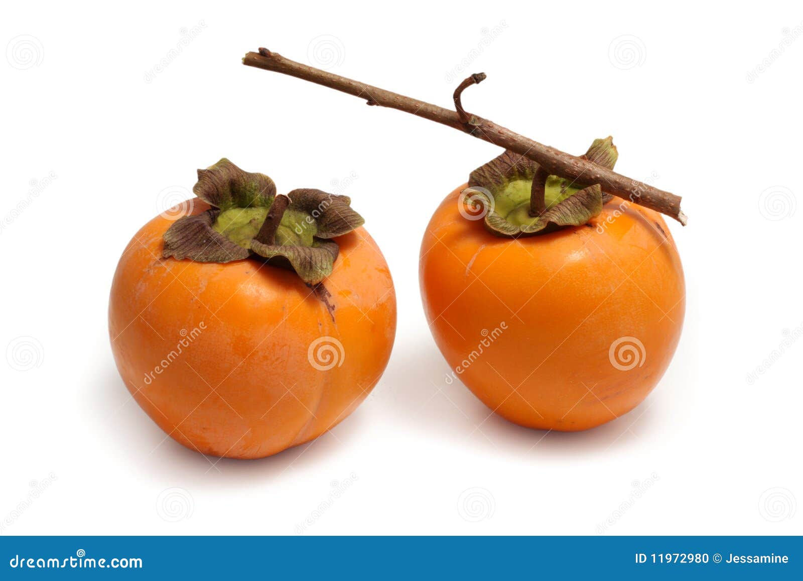 Kaki fruit stock photo. Image of sweet, nature, isolated - 11972980