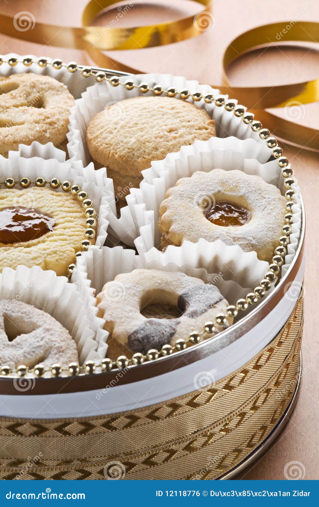 Kakor arkivfoto. Bild av pulver, godisar, bakgrund, sötsaker - 12118776