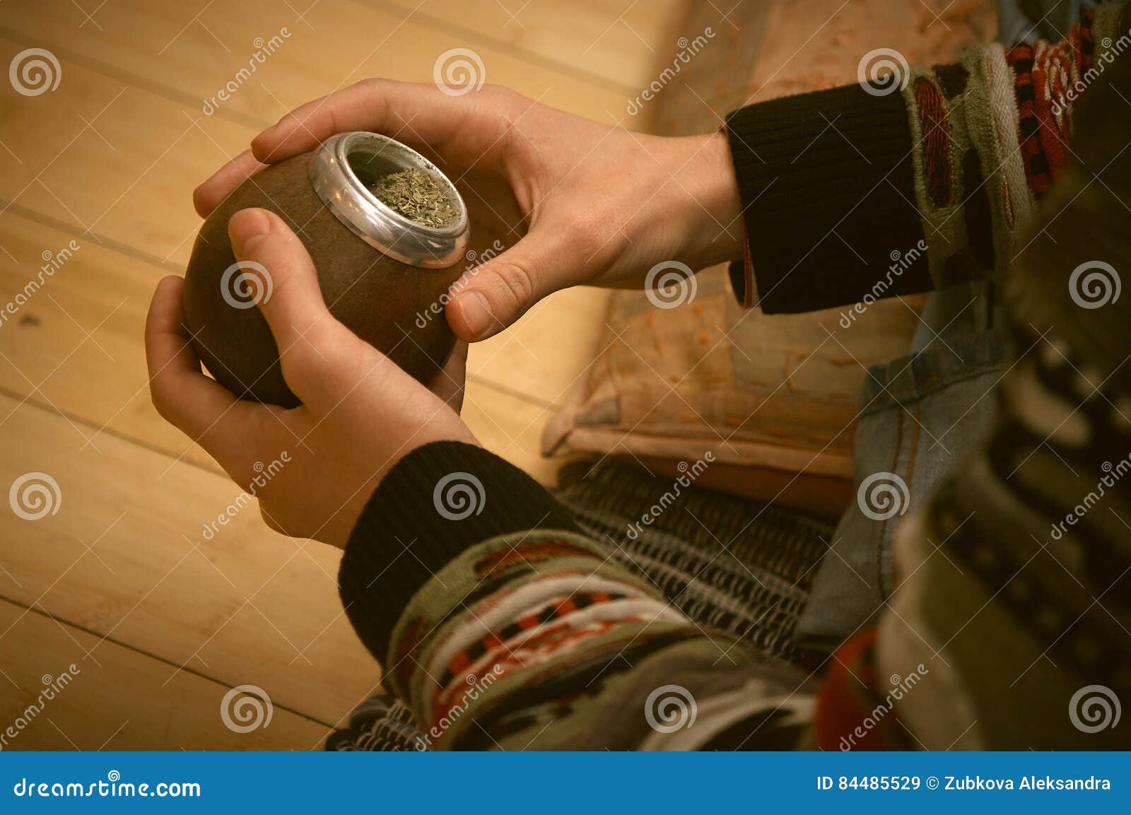 Kalabas In Hands Royalty-Free Stock Photography | CartoonDealer.com ...