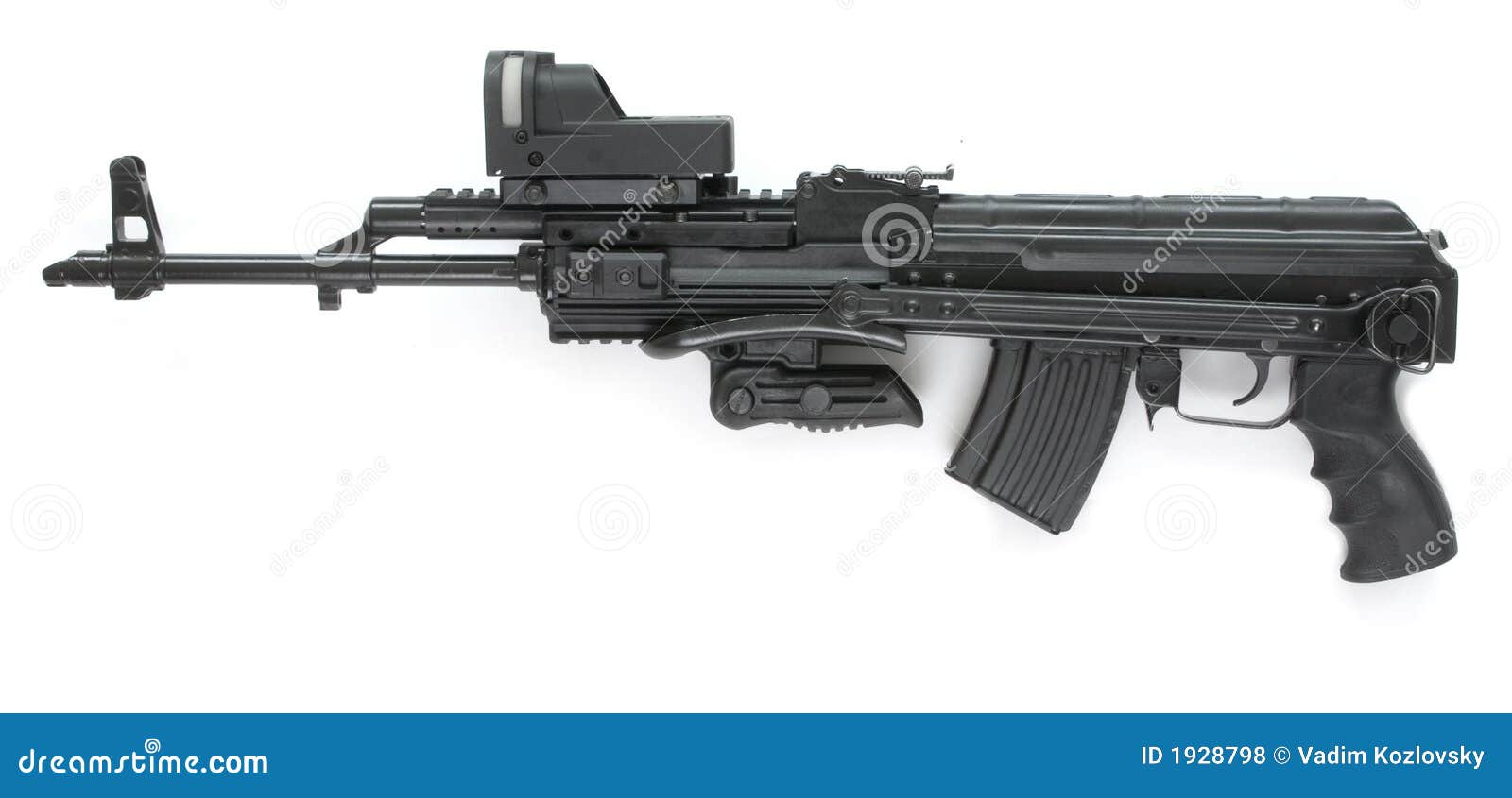 Kalachnikov photo stock. Image du combat, kalachnikov - 1928798