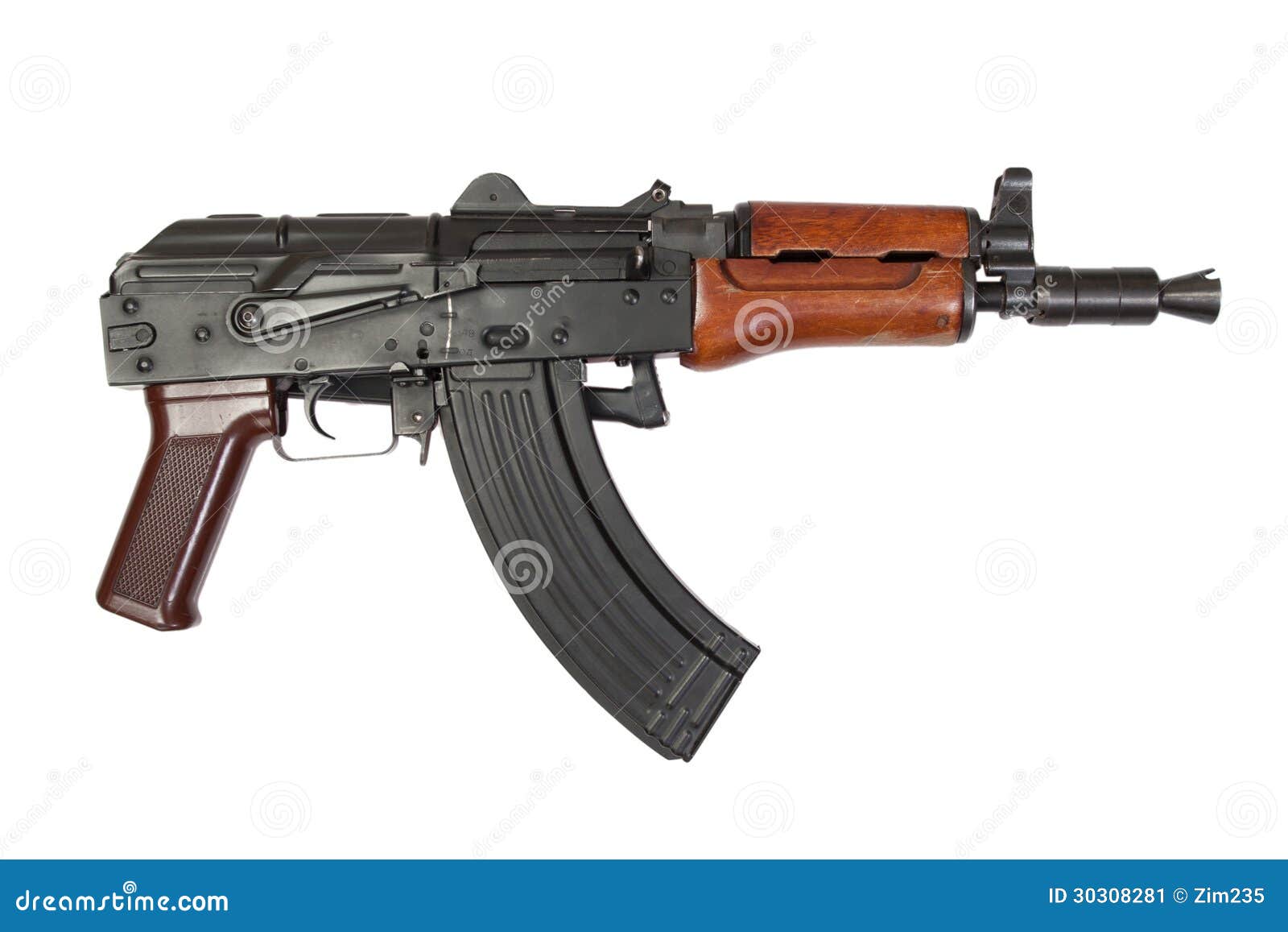 Kalachnikov AK image stock. Image du kalachnikov, garantie - 30308281