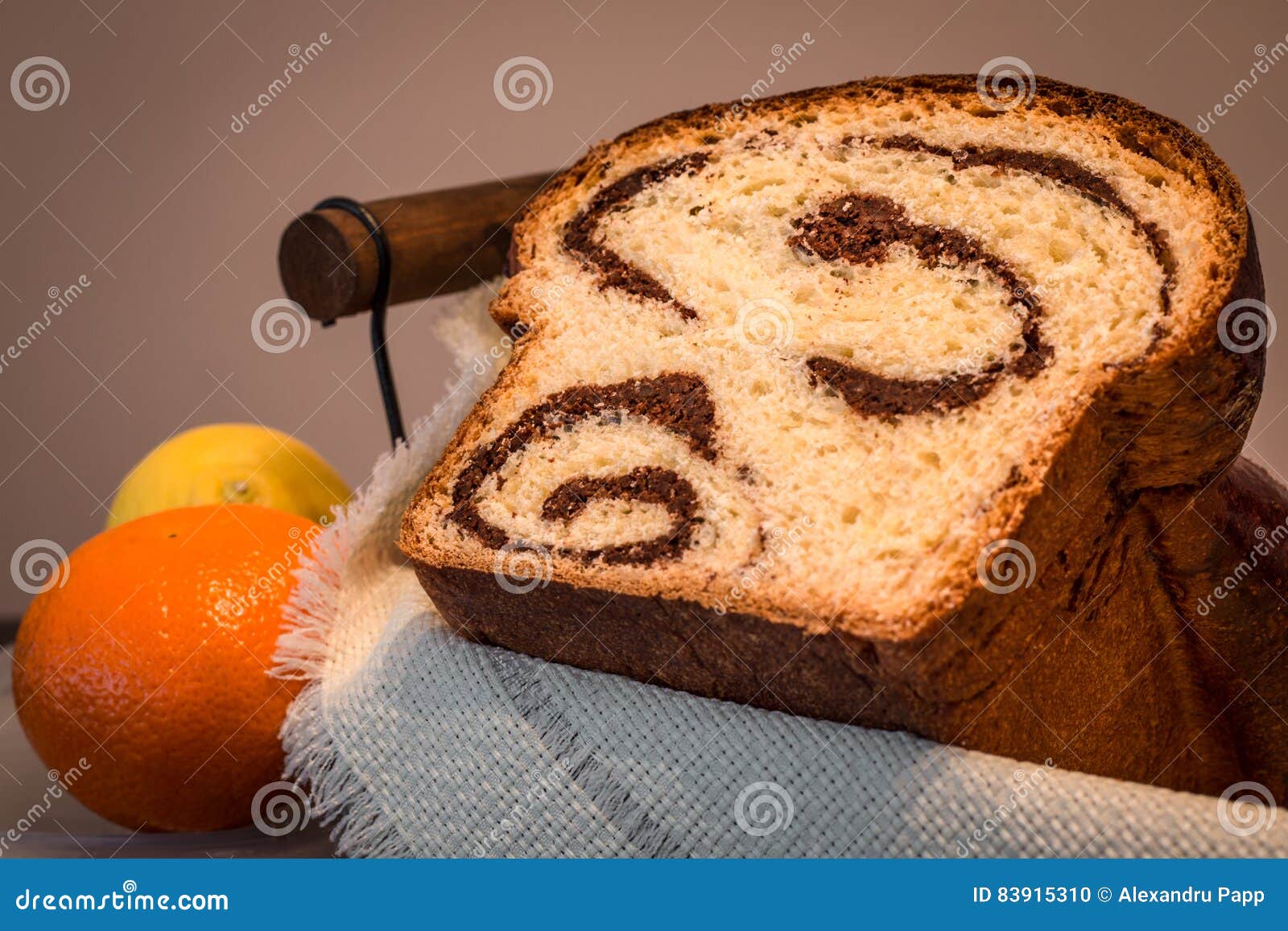 Kalacs - Hungarian Sweet Bread Stock Photo - Image of cake, spring ...