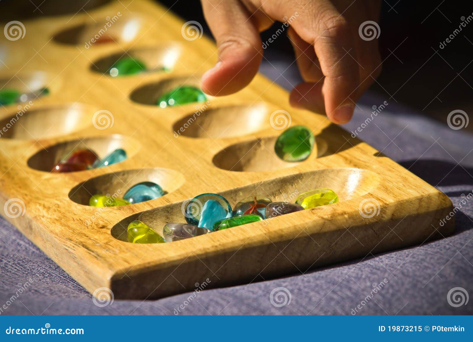 Kalaha Board Game stock image. Image of strategy, game - 19873215