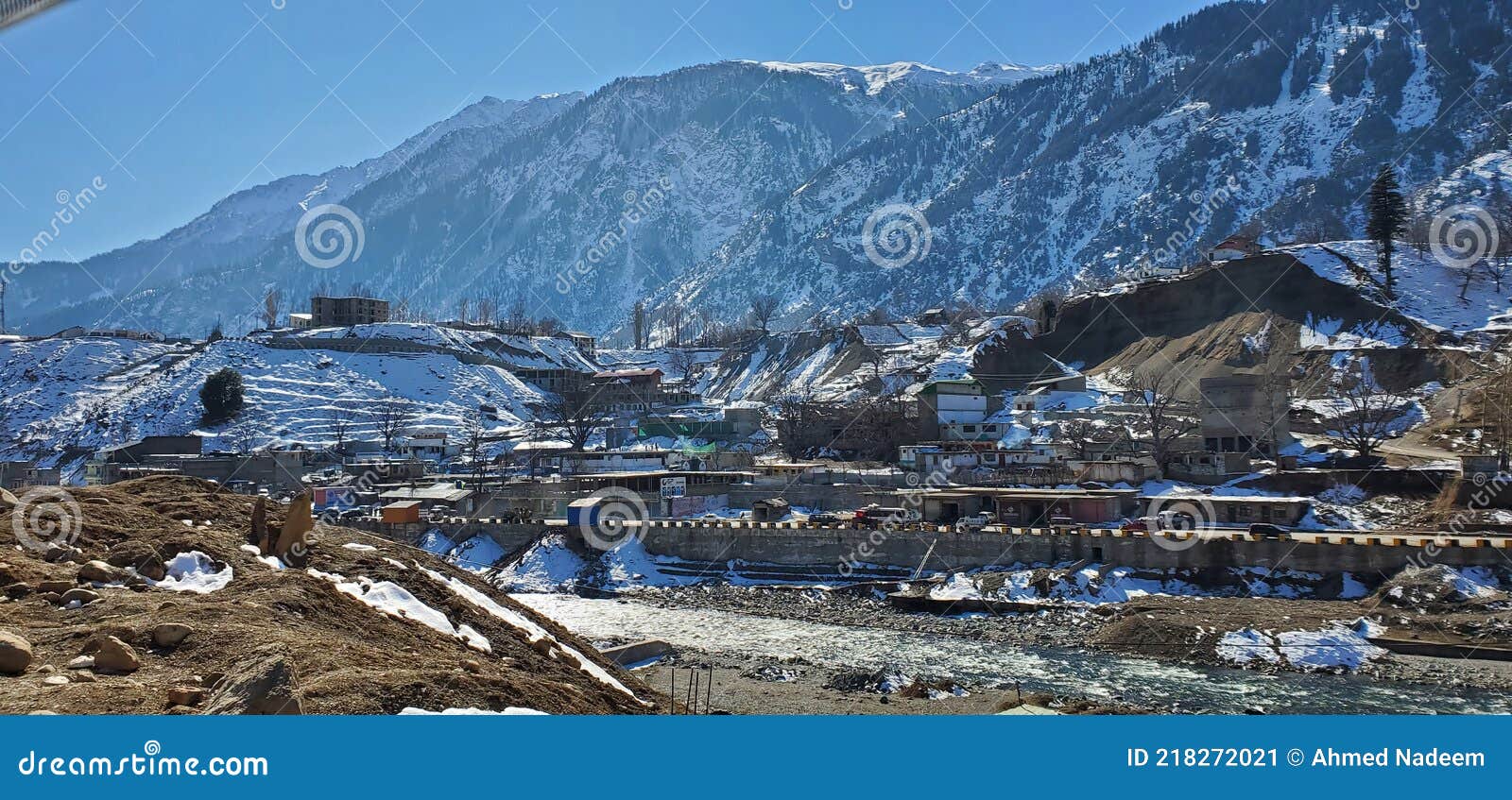 Kalam, Pakistan view editorial photo. Image of river - 218272021