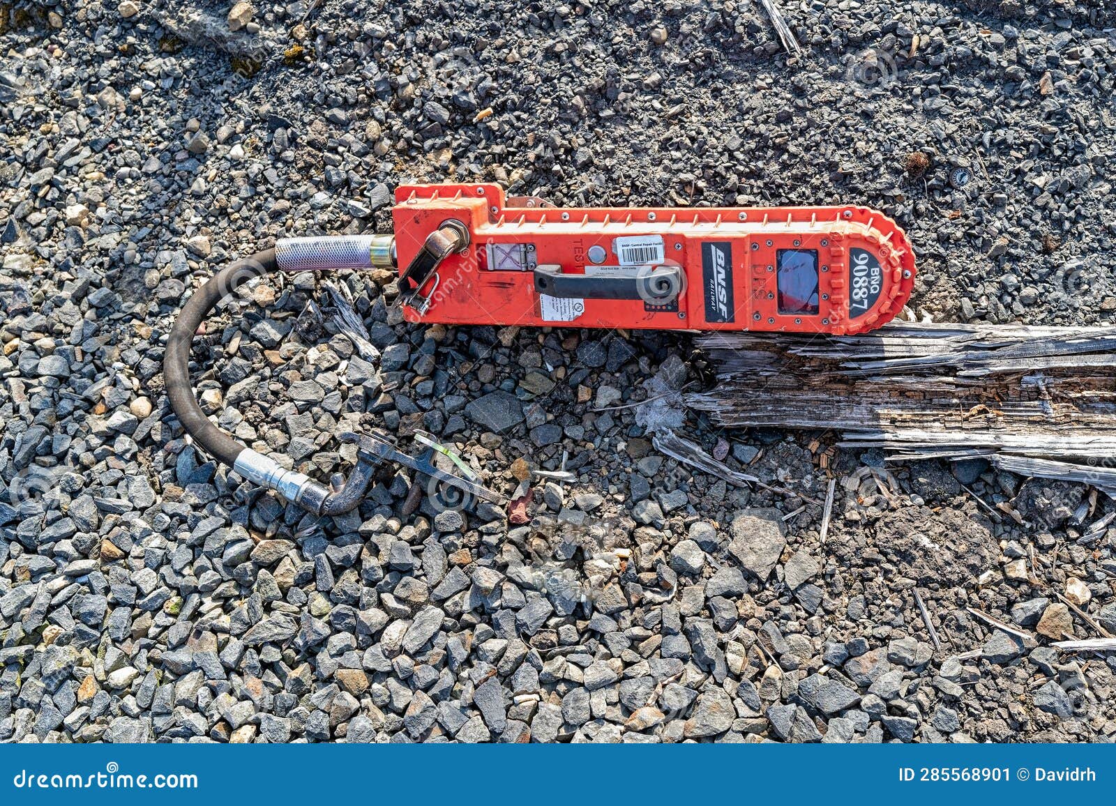 Kalama, Washington, USA - May 20, 2023: an End of Train Device Lying on ...