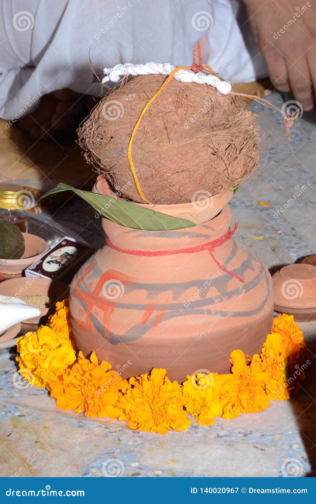 KALAS that USED in INDIAN WEDDING Stock Image - Image of create, house ...