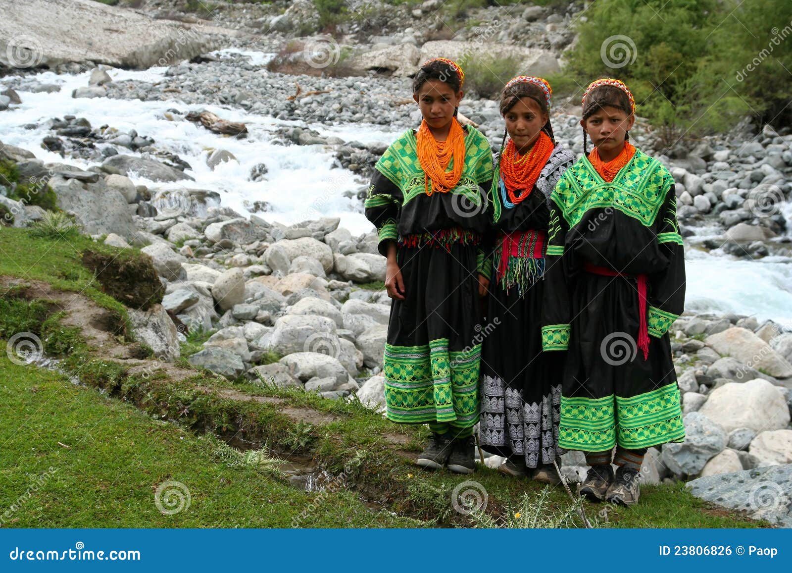 Kalasha people editorial photo. Image of green, dressed - 23806826