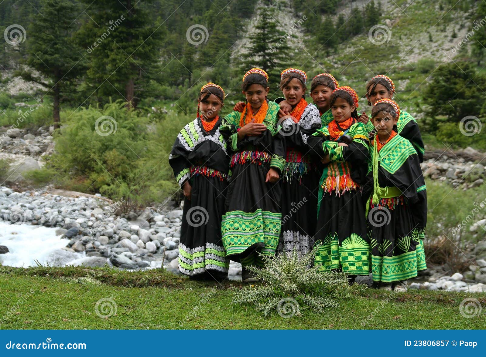 Kalasha people editorial photography. Image of green - 23806857