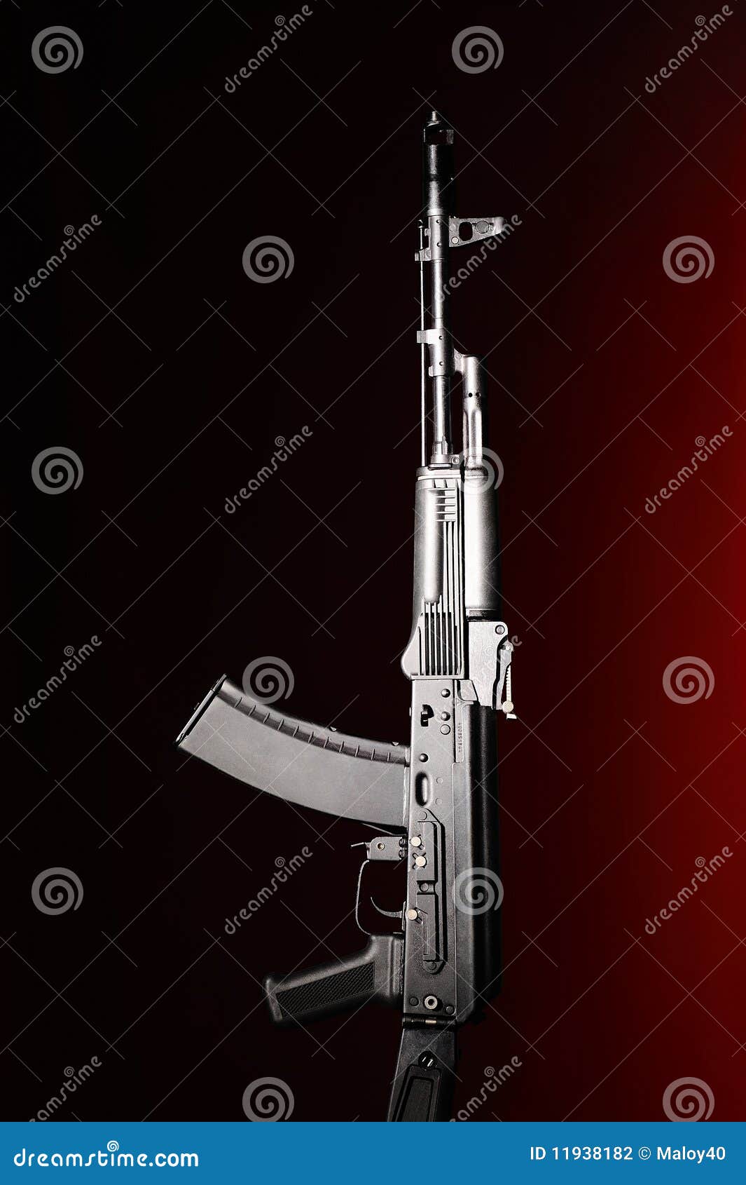 Kalashnikoff gun stock photo. Image of russian, automatic - 11938182