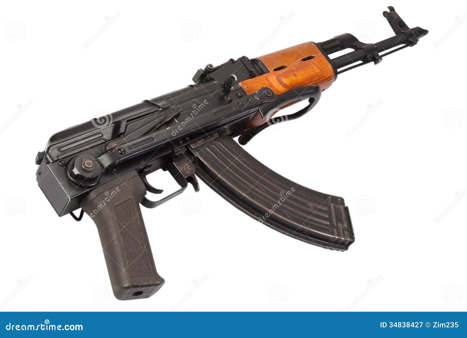 Kalashnikov AK47 stock image. Image of terrorism, crime - 34838427