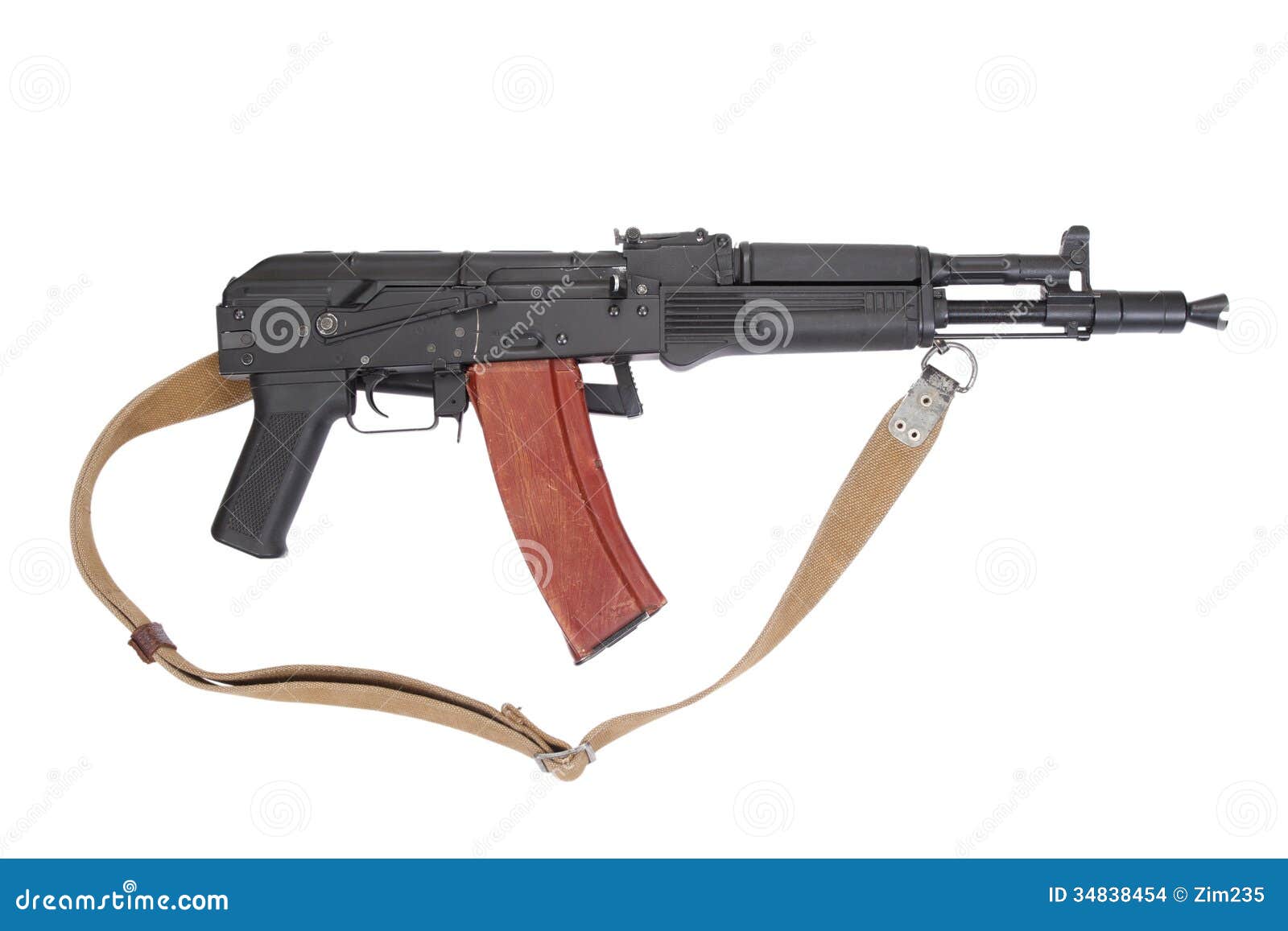 Kalashnikov AK stock photo. Image of ak105, military - 34838454