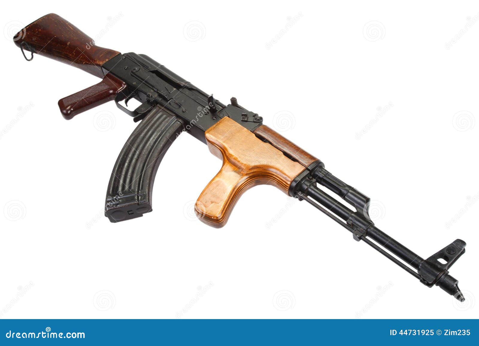 Kalashnikov AK 47 Romanian Version Stock Photo | CartoonDealer.com ...