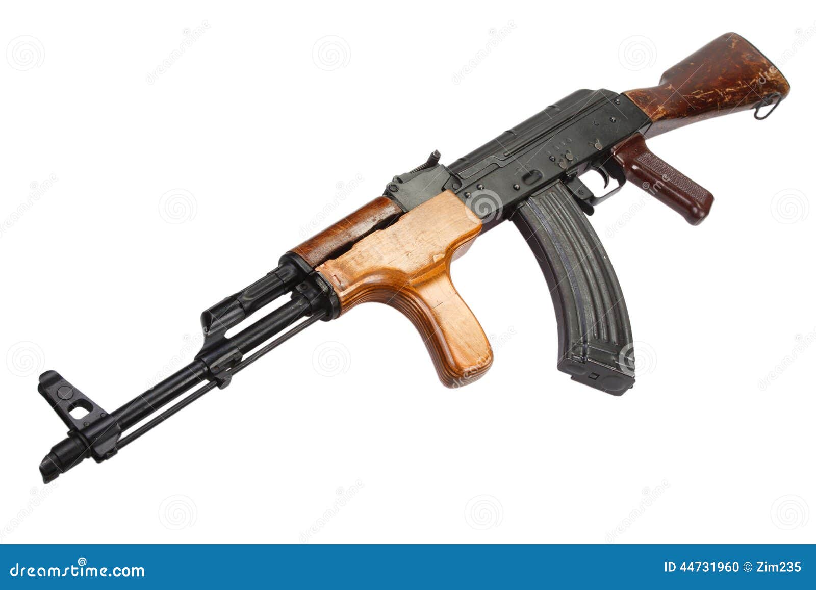 Kalashnikov AK 47 Romanian Version Stock Photo - Image of criminal ...