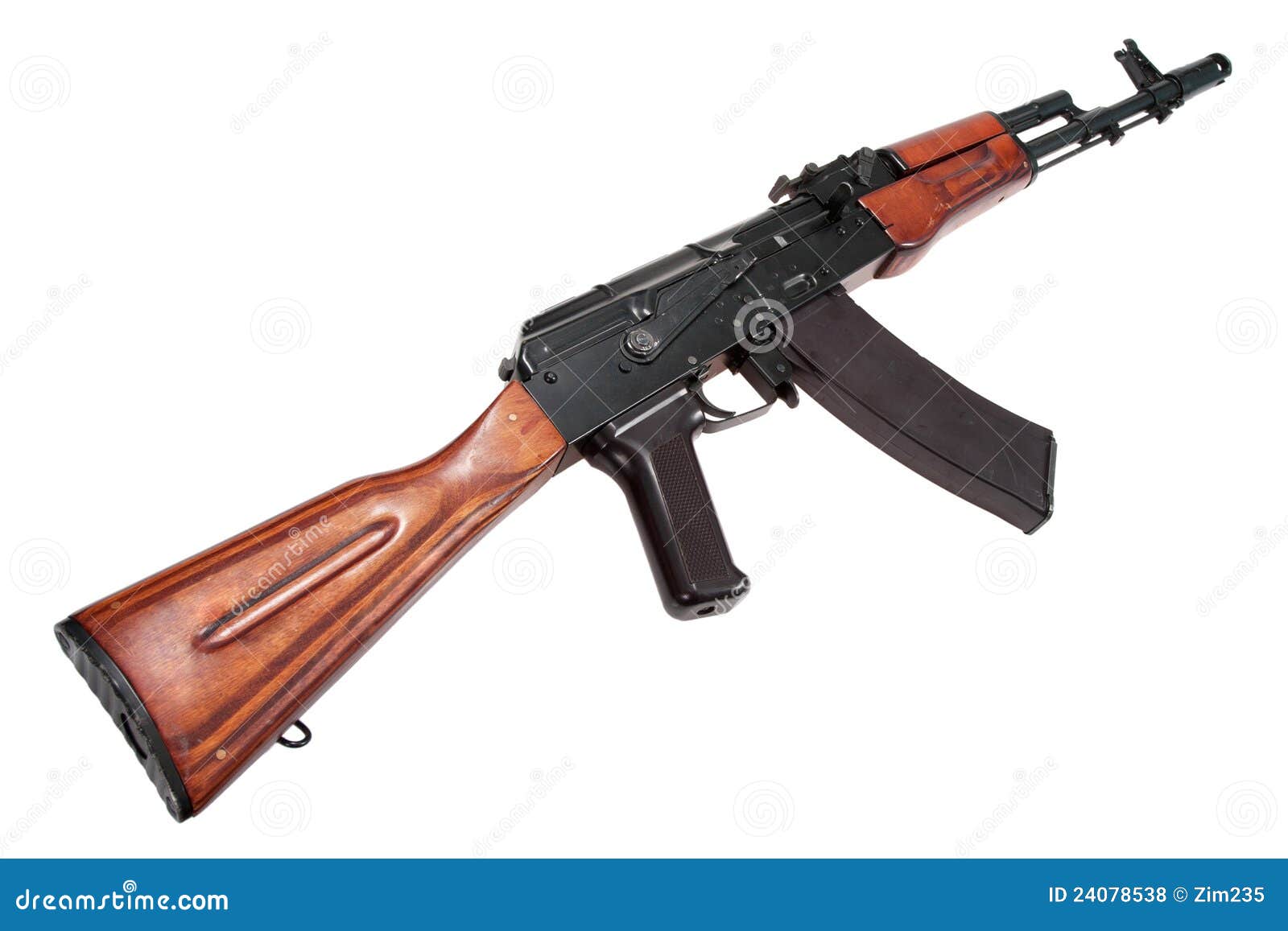 Kalashnikov Assault Rifle Ak-74n Stock Photo - Image of russian ...