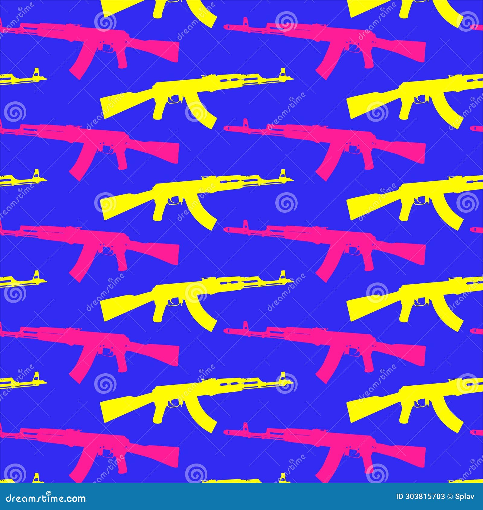 AK Gun Steamless Texture. Vector. Eps Stock Vector - Illustration of ...