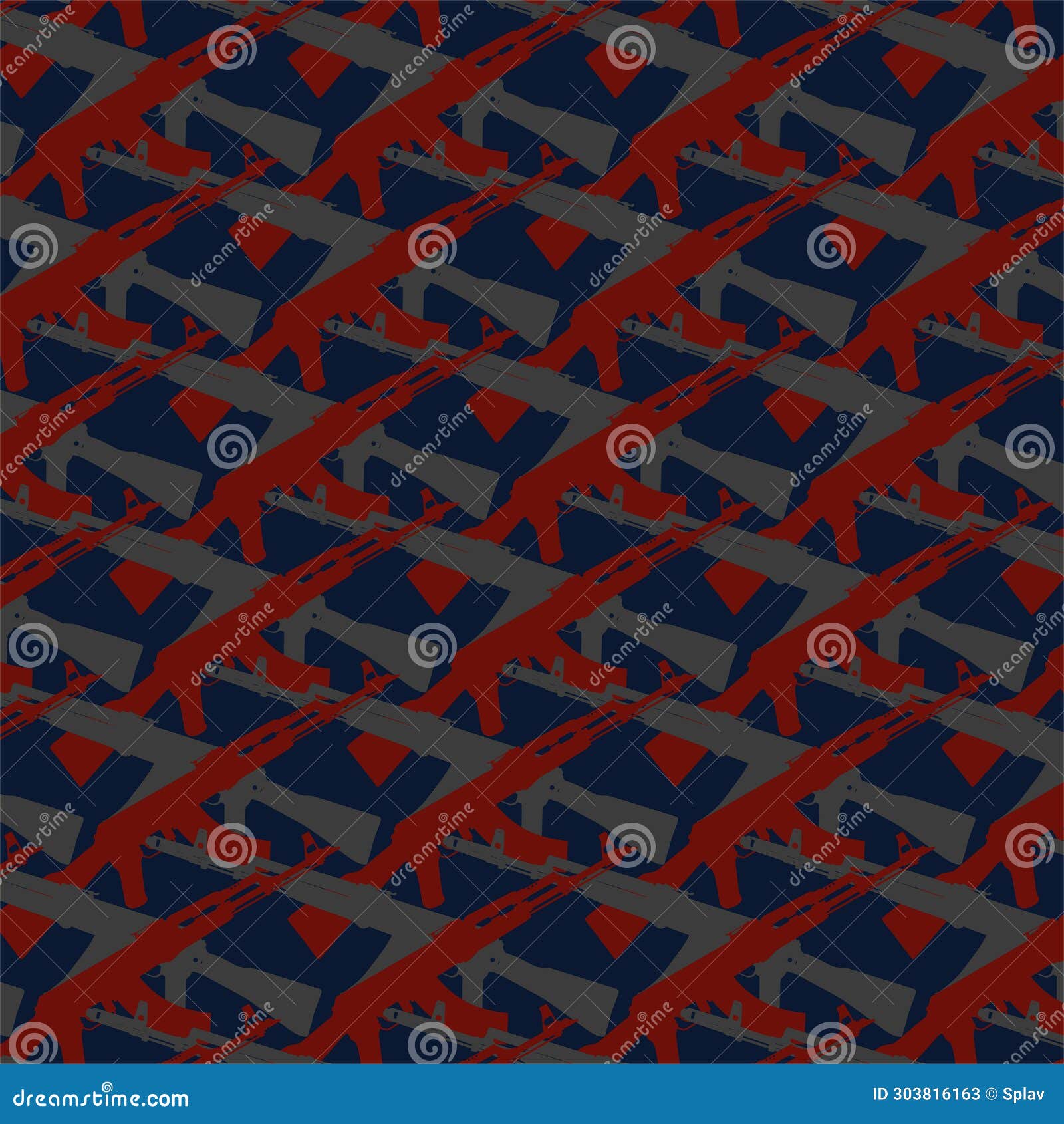 AK Gun Steamless Texture. Vector. Eps Stock Vector - Illustration of ...