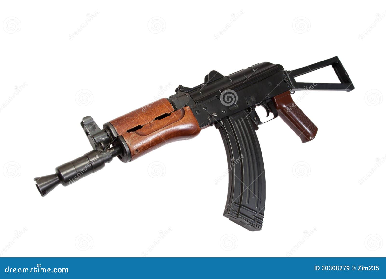 Kalashnikov spetsnaz rifle stock image. Image of black - 30308279