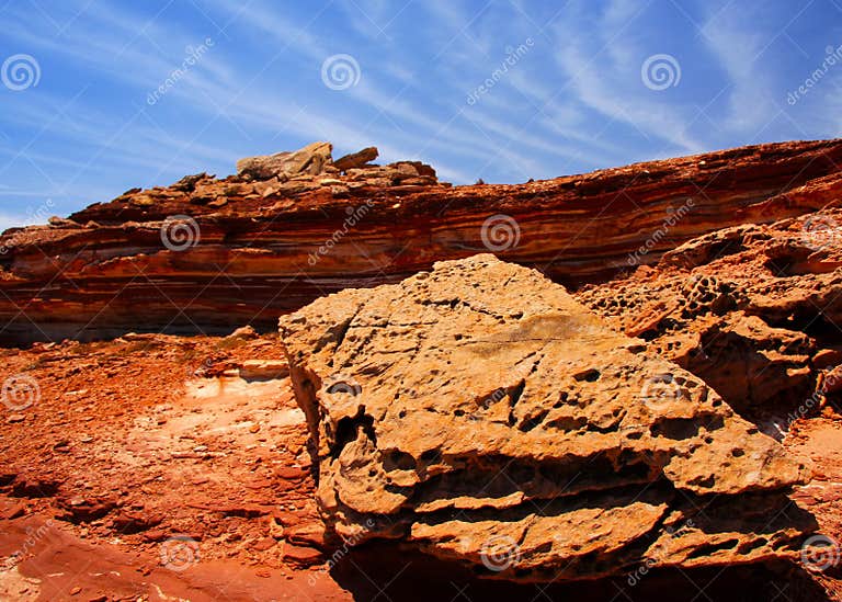 Kalbarri Rock Formation stock photo. Image of nature - 13196034