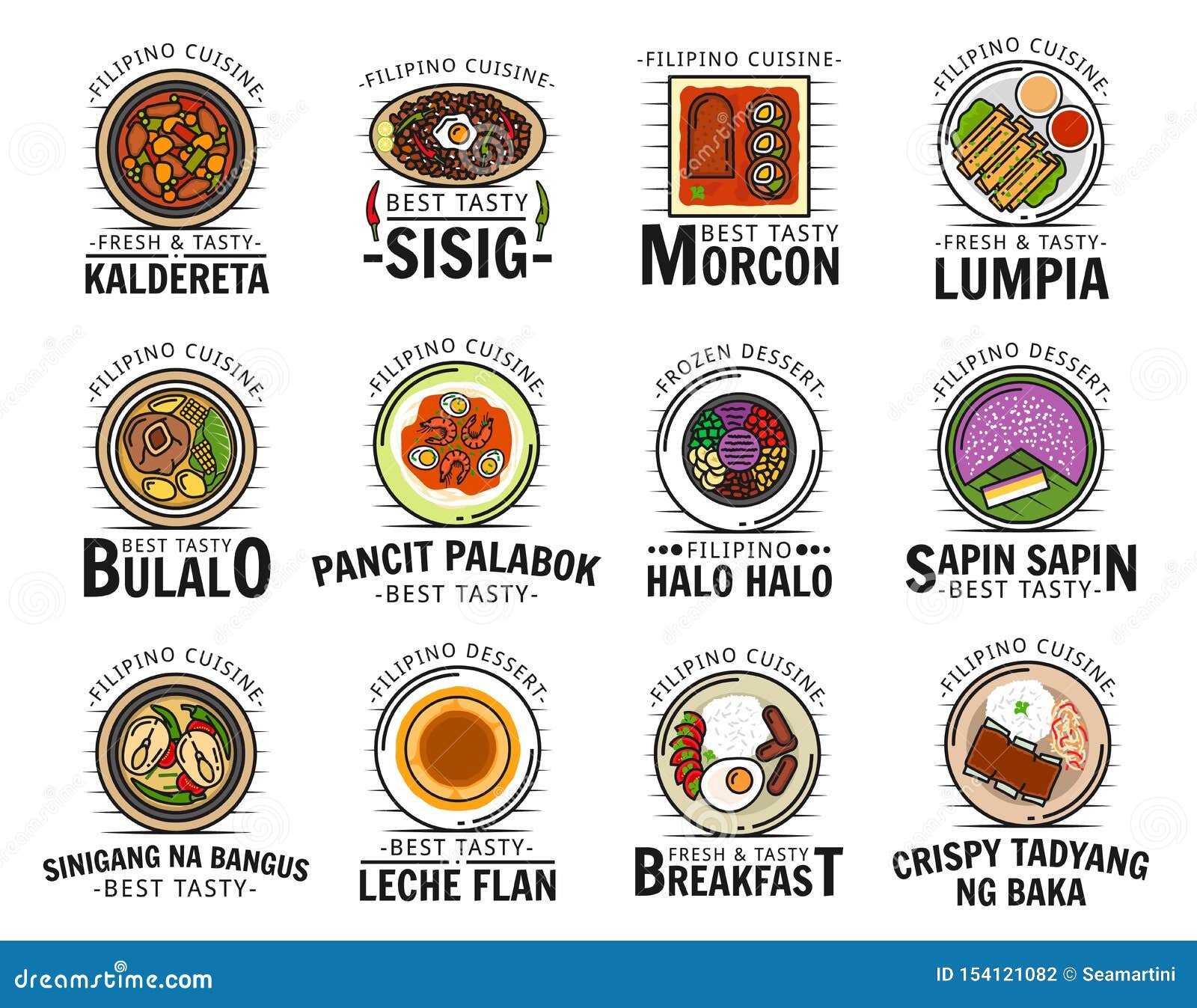 Filipino Food Stock Illustrations 670 Filipino Food Stock
