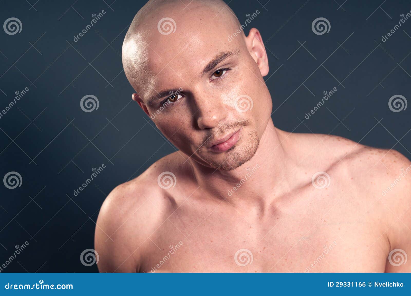 Kale mens stock foto. Image of één, jongen, knap, menselijk - 29331166