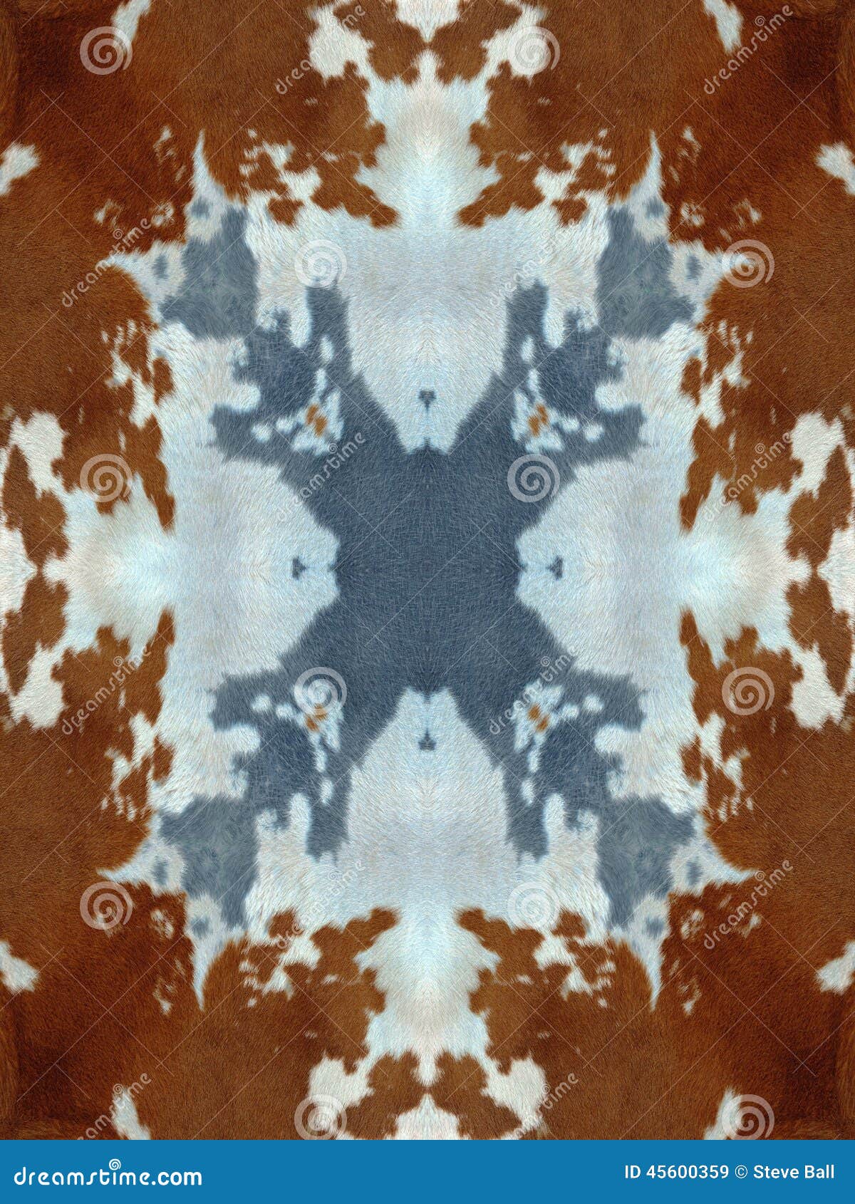 Kaleidoscope Cow Hide Pattern Stock Image - Image of skin, kaleidoscope ...