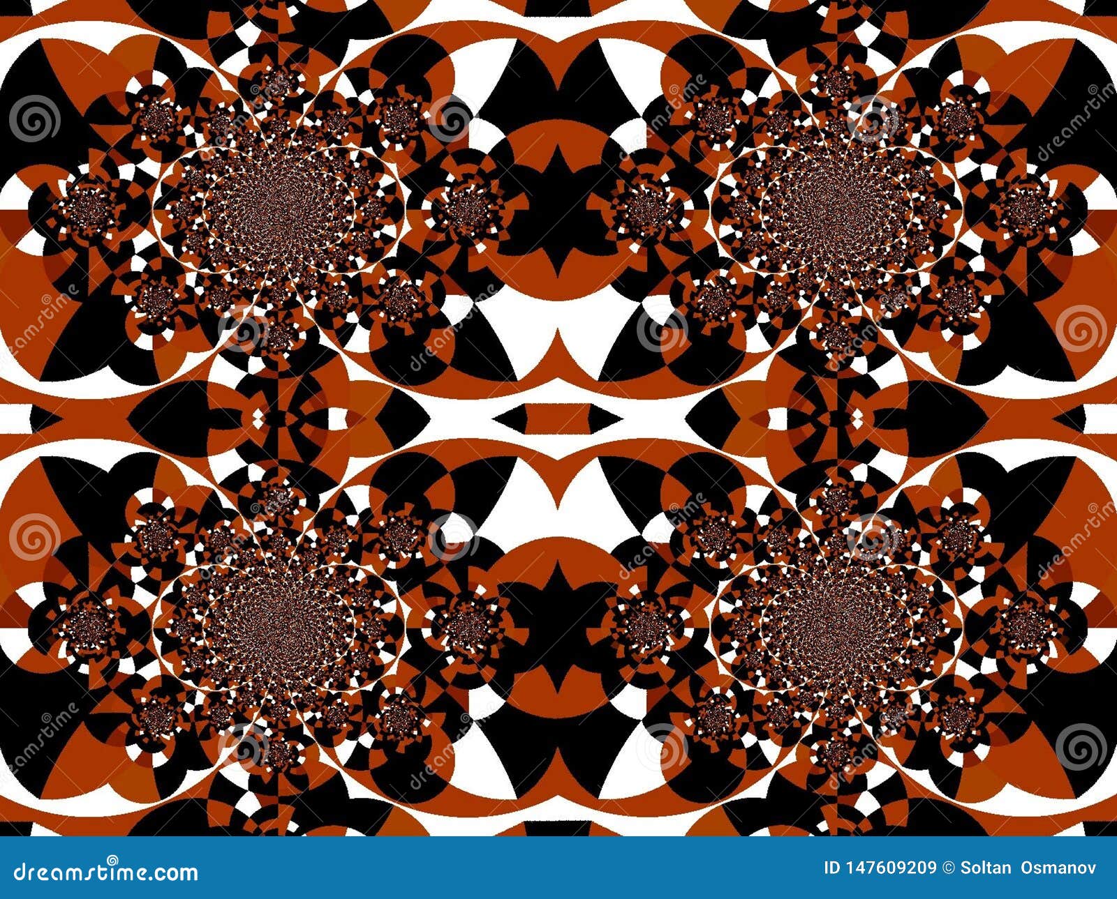 Kaleidoscope. Deceptive Vision Stock Illustration - Illustration of ...