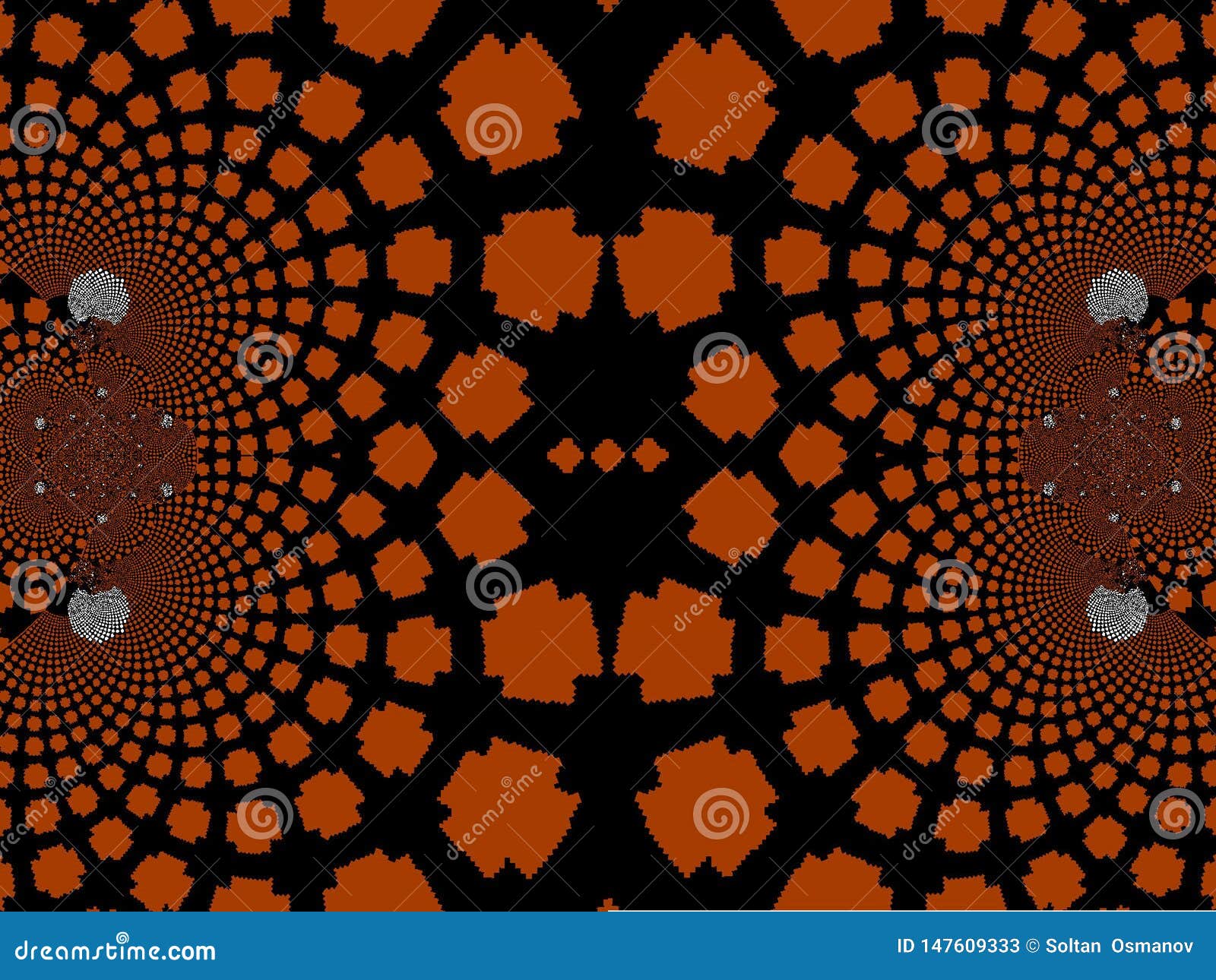 Kaleidoscope. Deceptive Vision Stock Illustration - Illustration of ...