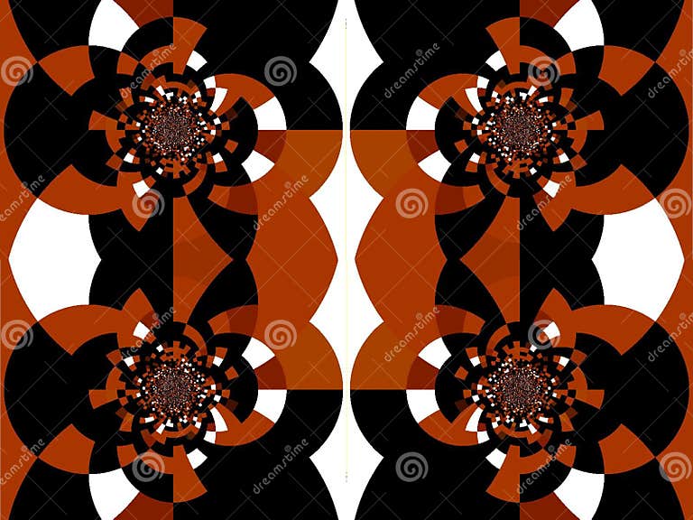 Kaleidoscope. Deceptive Vision Stock Illustration - Illustration of ...