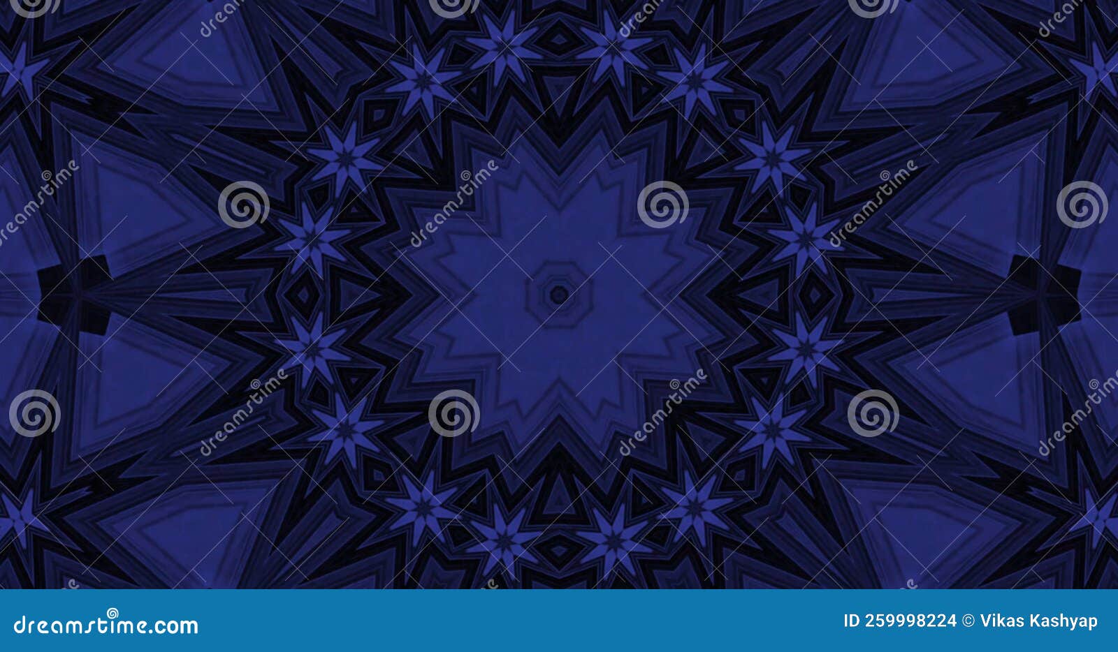 Kaleidoscope Motion Seamless Patterns Design Stock Illustration ...