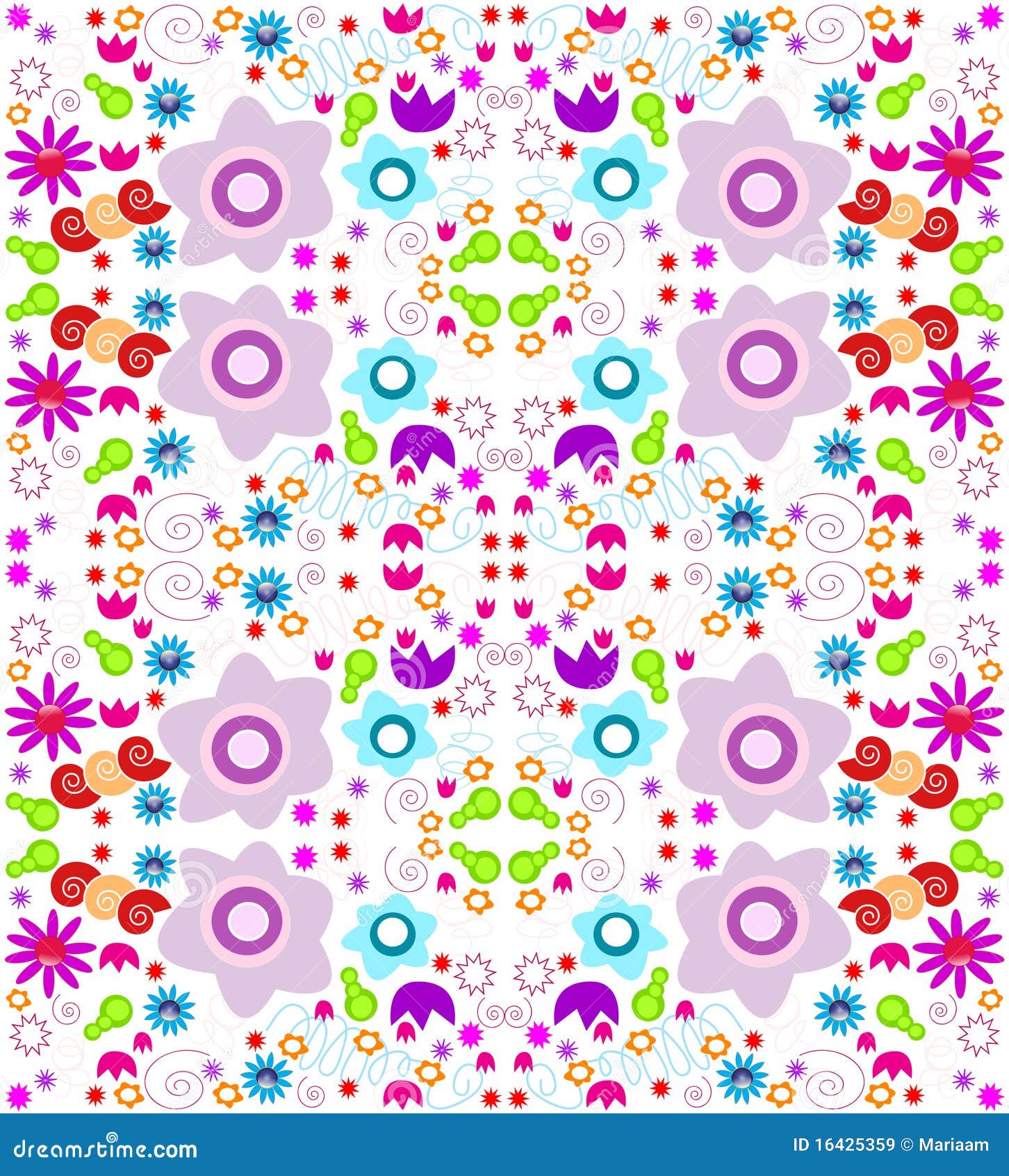 Kaleidoscope Pattern Background Stock Illustration - Illustration of ...