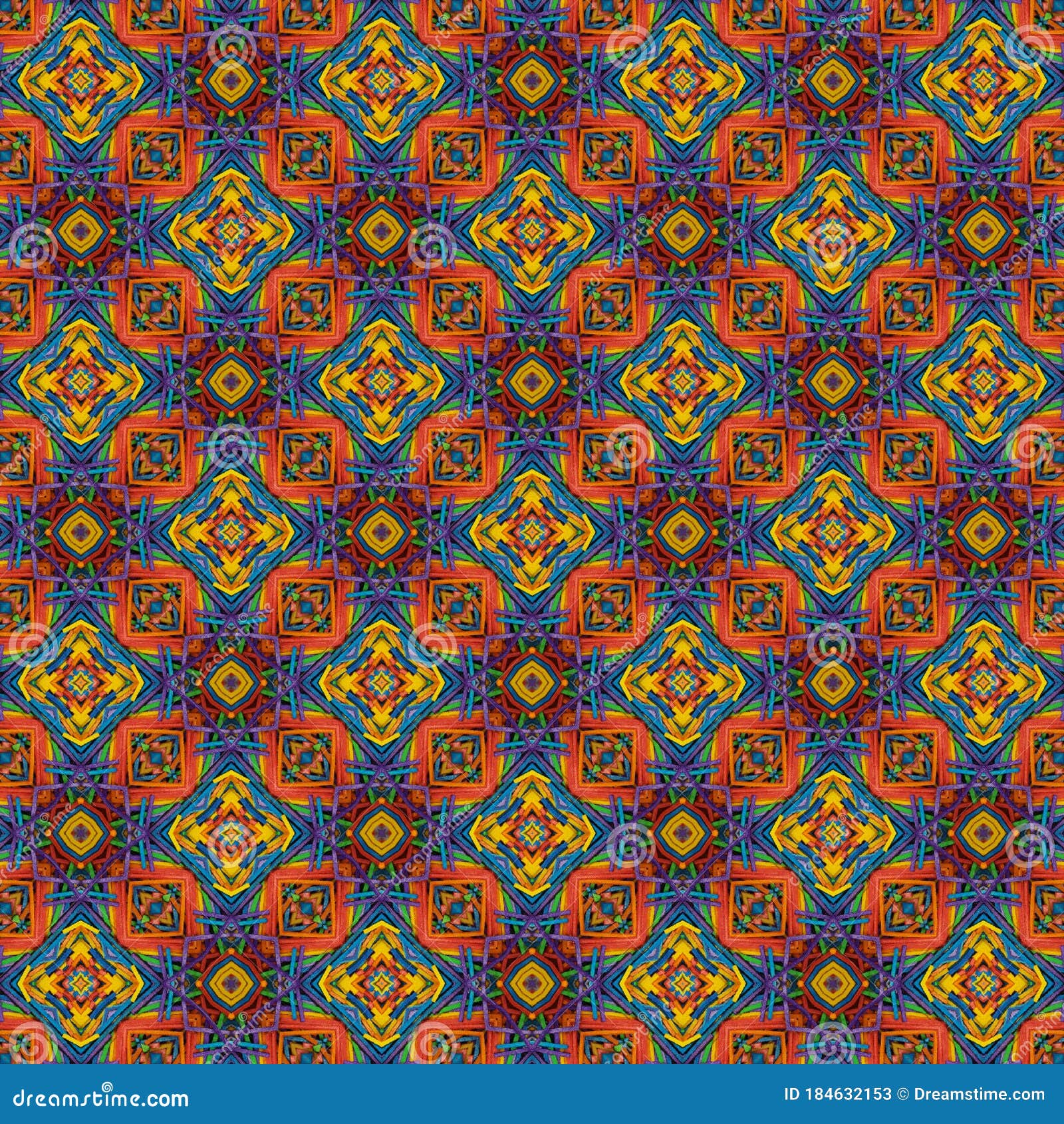 Rectangular and Star-shaped Polygons are Spread Out Radially.Motif ...