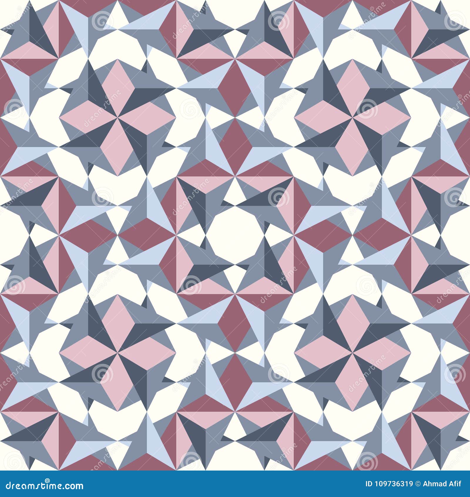 Kaleidoscope Pattern Vector Stock Vector - Illustration of decor, tile ...